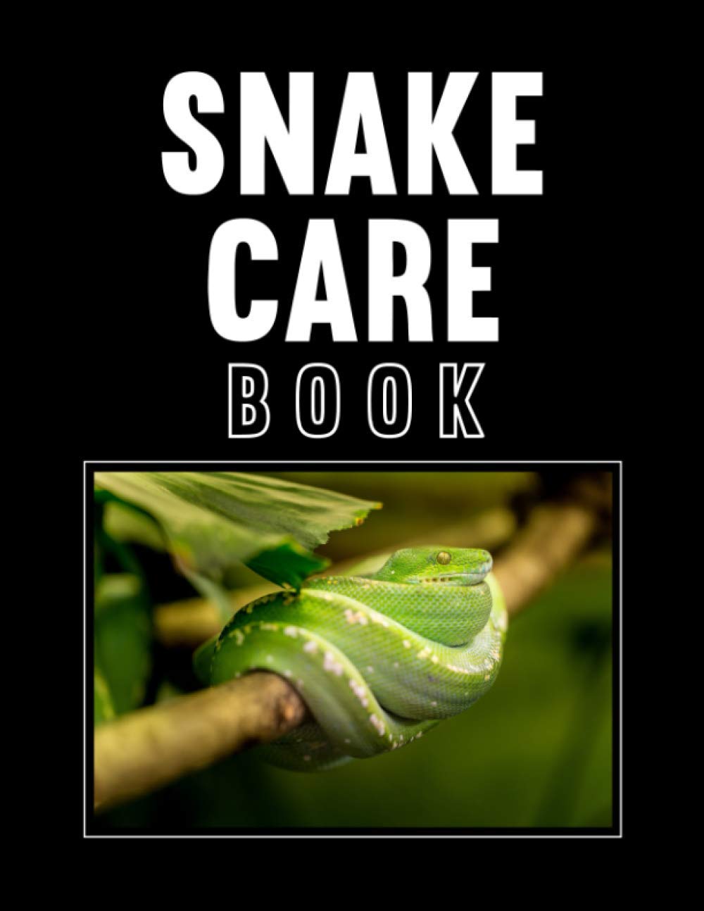 Snake Care Book: A Reptile Care and Feeding Log - Keep Your Pet Healthy ...