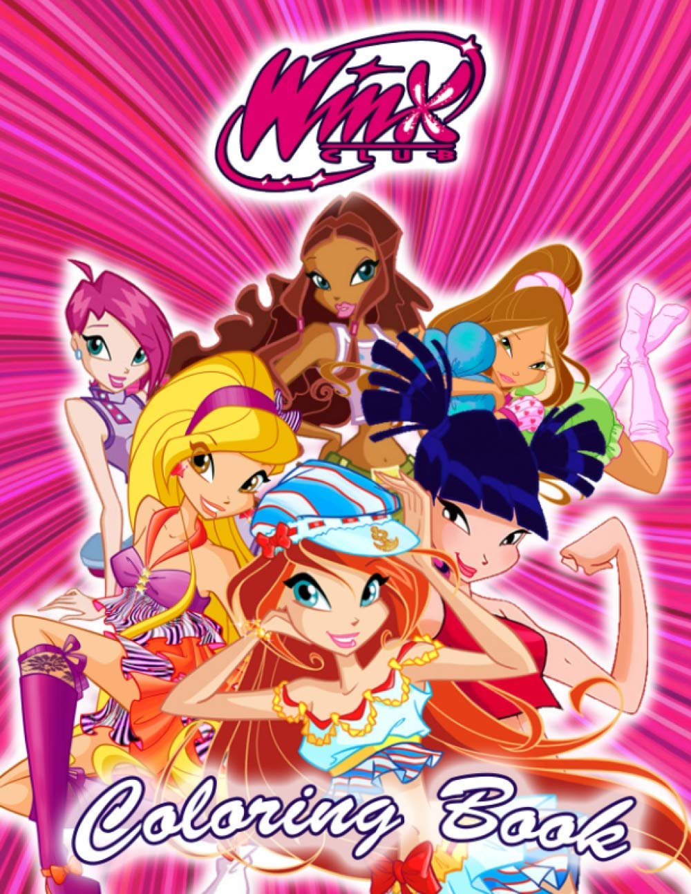 Winx Coloring Book: A Flawless Coloring Book. A Lot Of Unique Designs ...