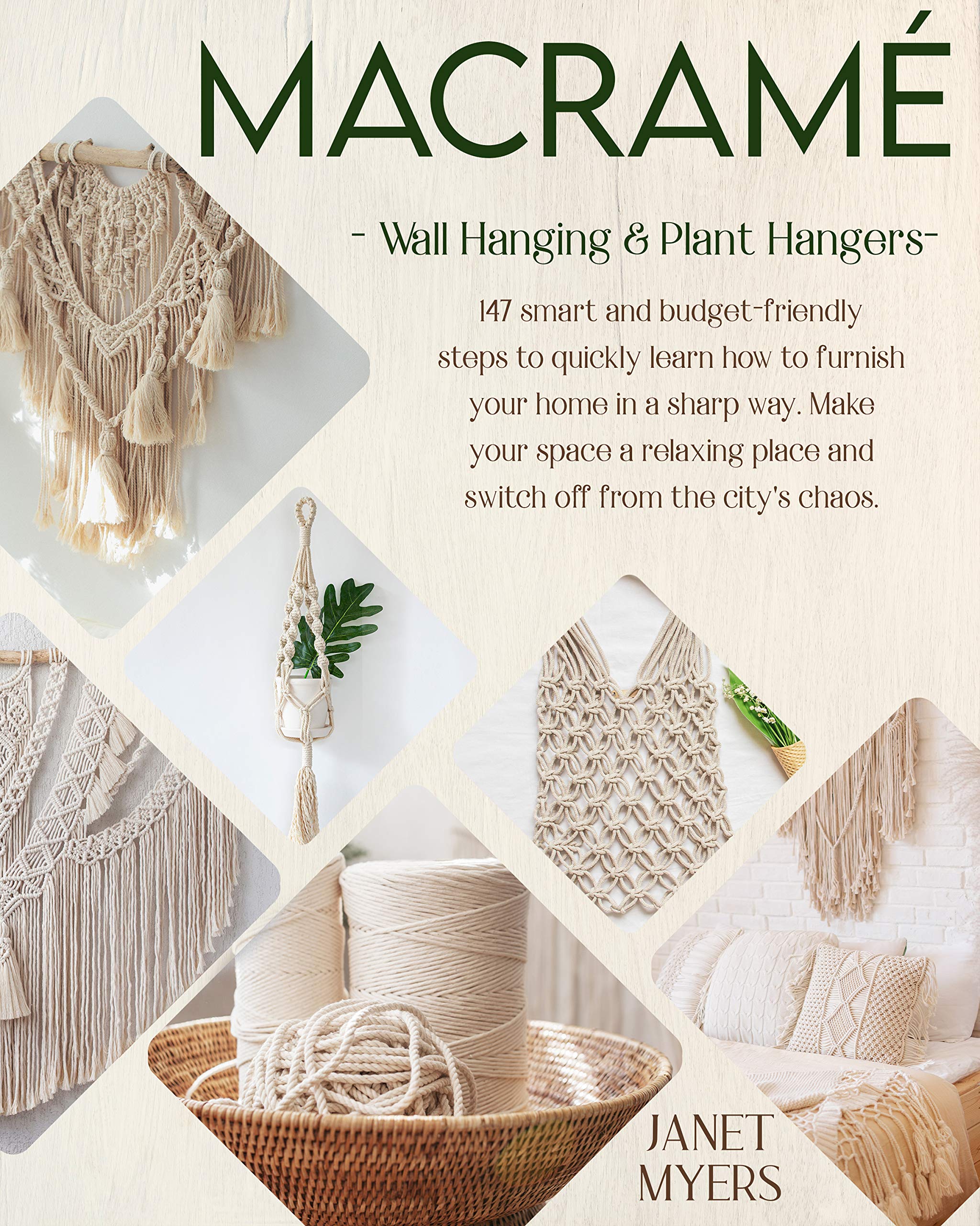 Macramè: Wall Hanging&Plant Hangers-147Smart and Budget-Friendly steps ...