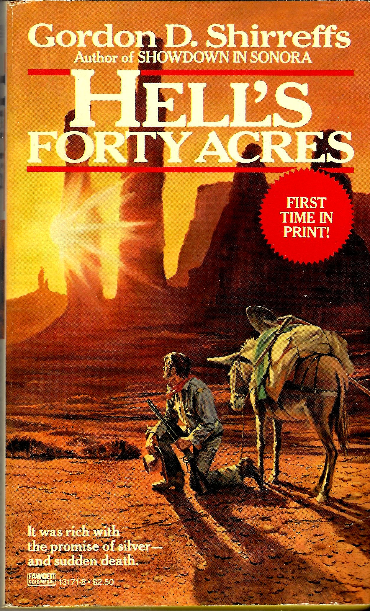Hell's Forty Acres by Gordon D. Shirreffs | Goodreads