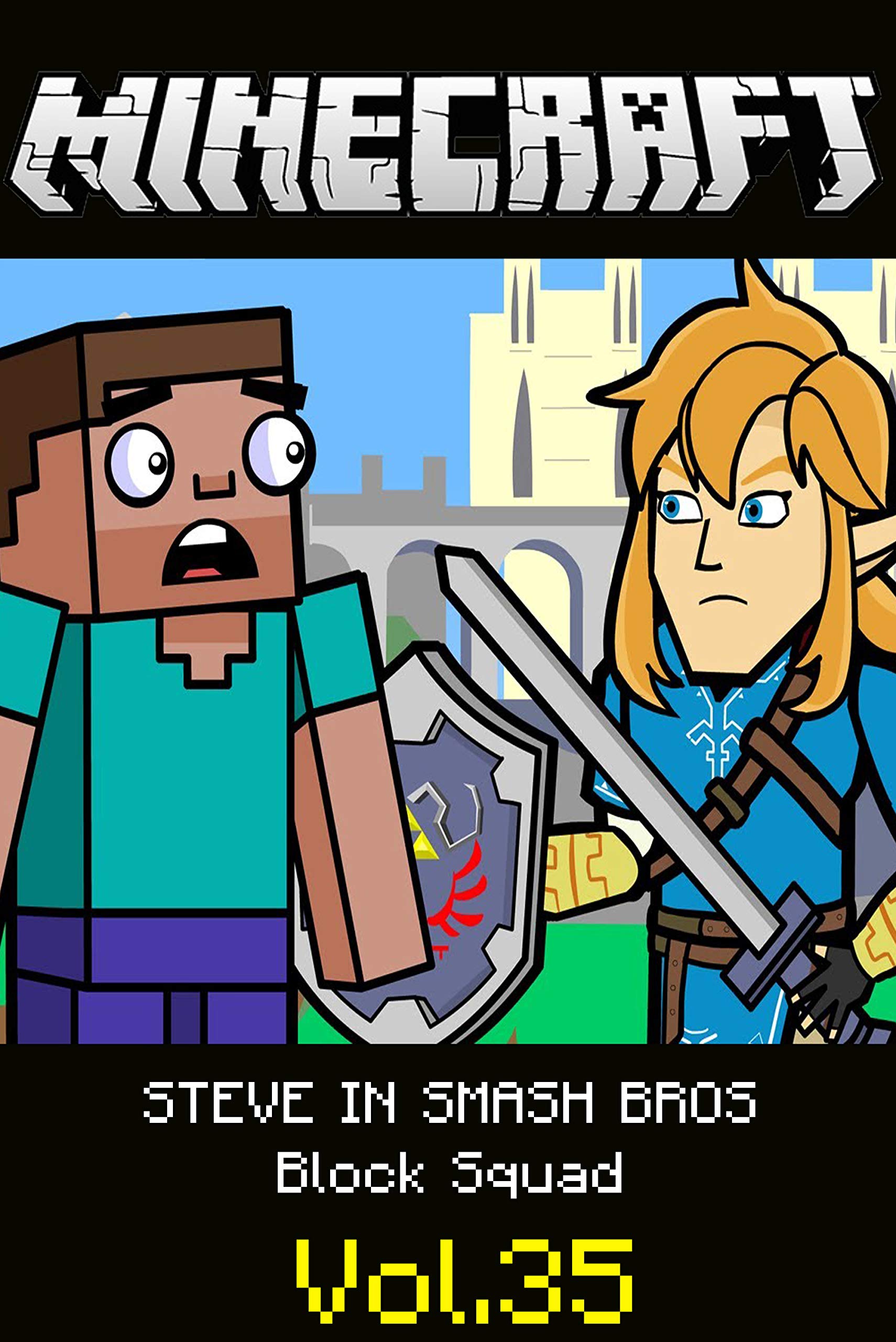 STEVE IN SMASH BROS | Block Squad: Funny story comics by Haru Kato ...