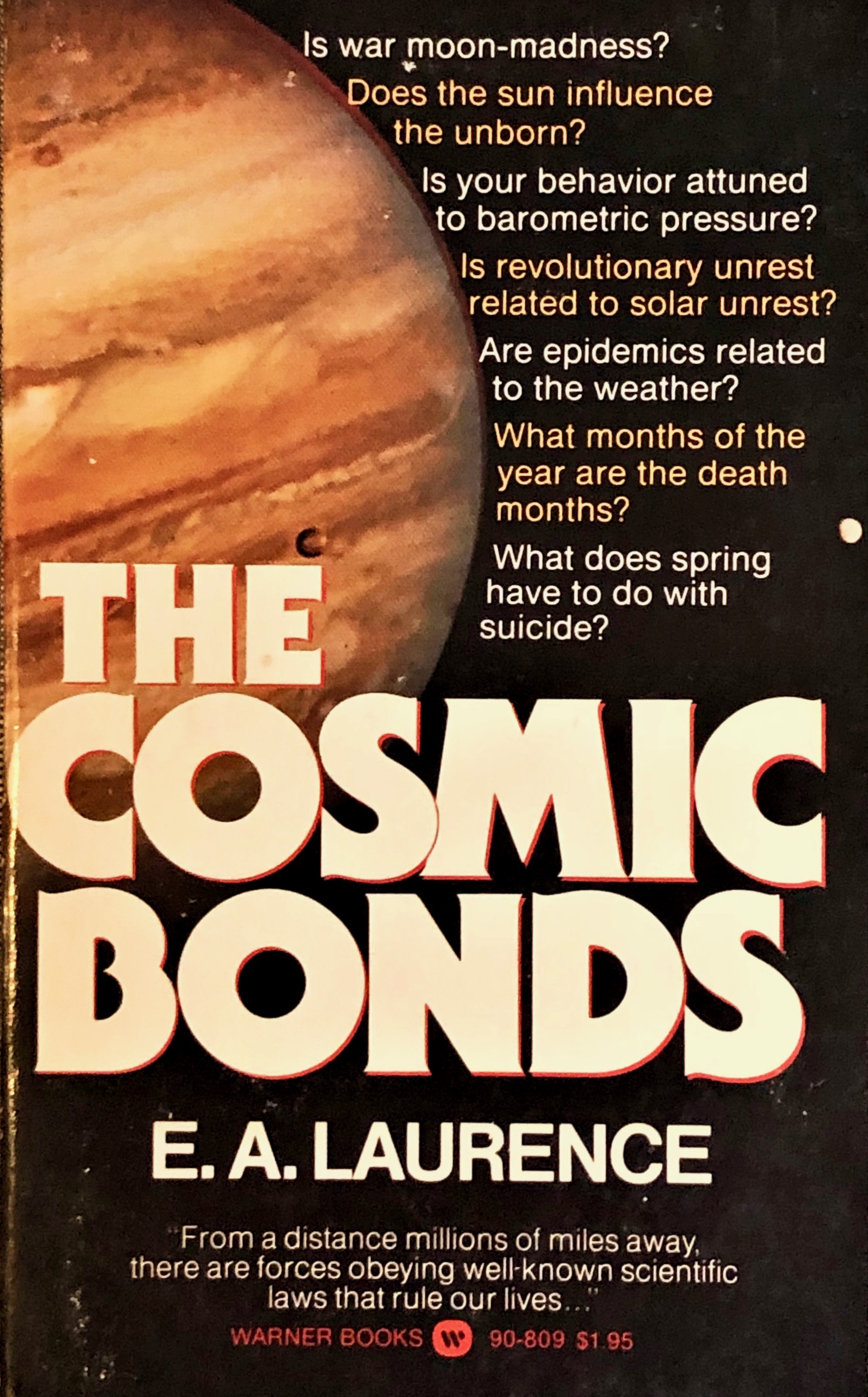 The Cosmic Bonds by E.A. Laurence | Goodreads