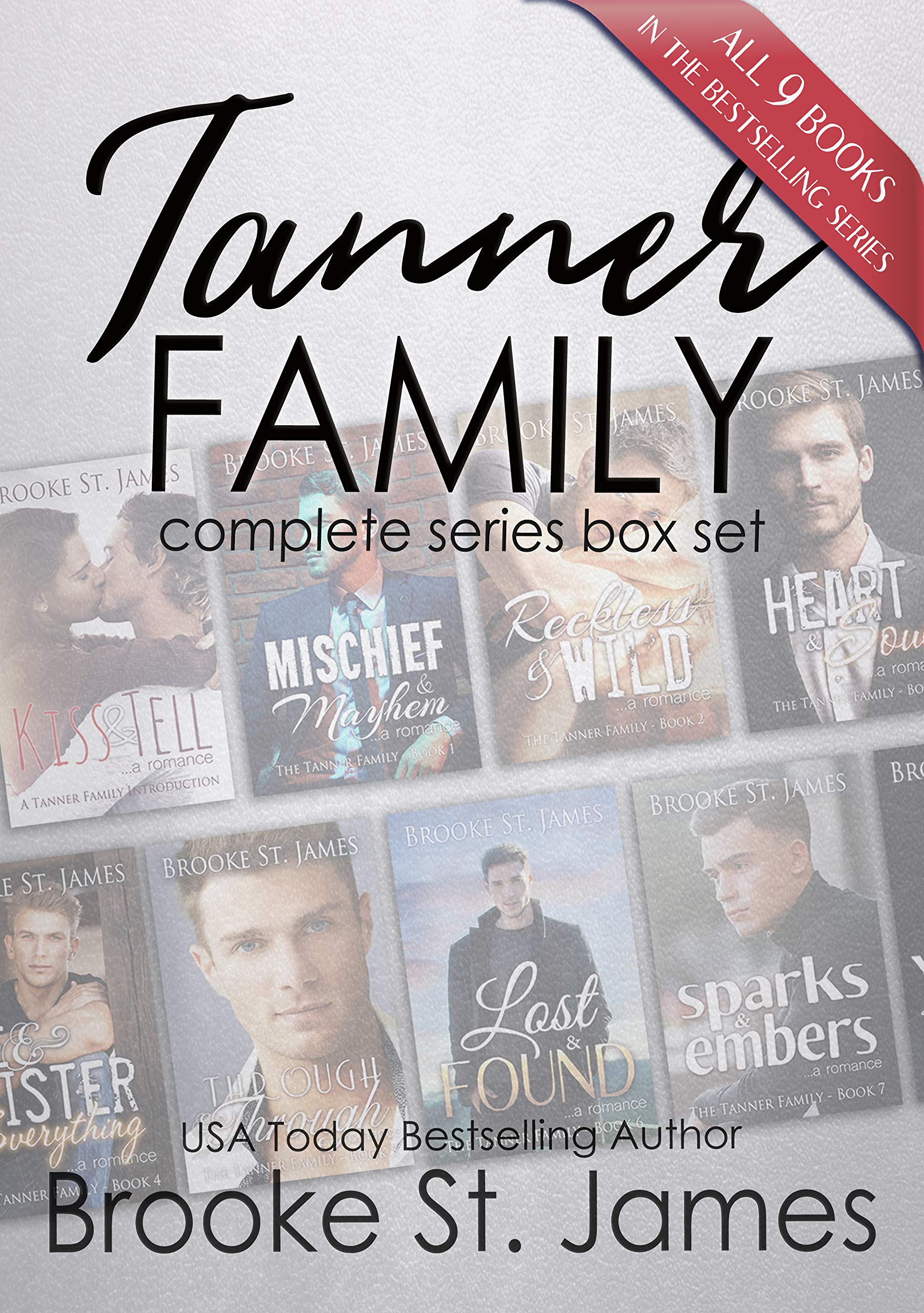 The Tanner Family Complete Box Set: All 9 Books in the Series by Brooke ...