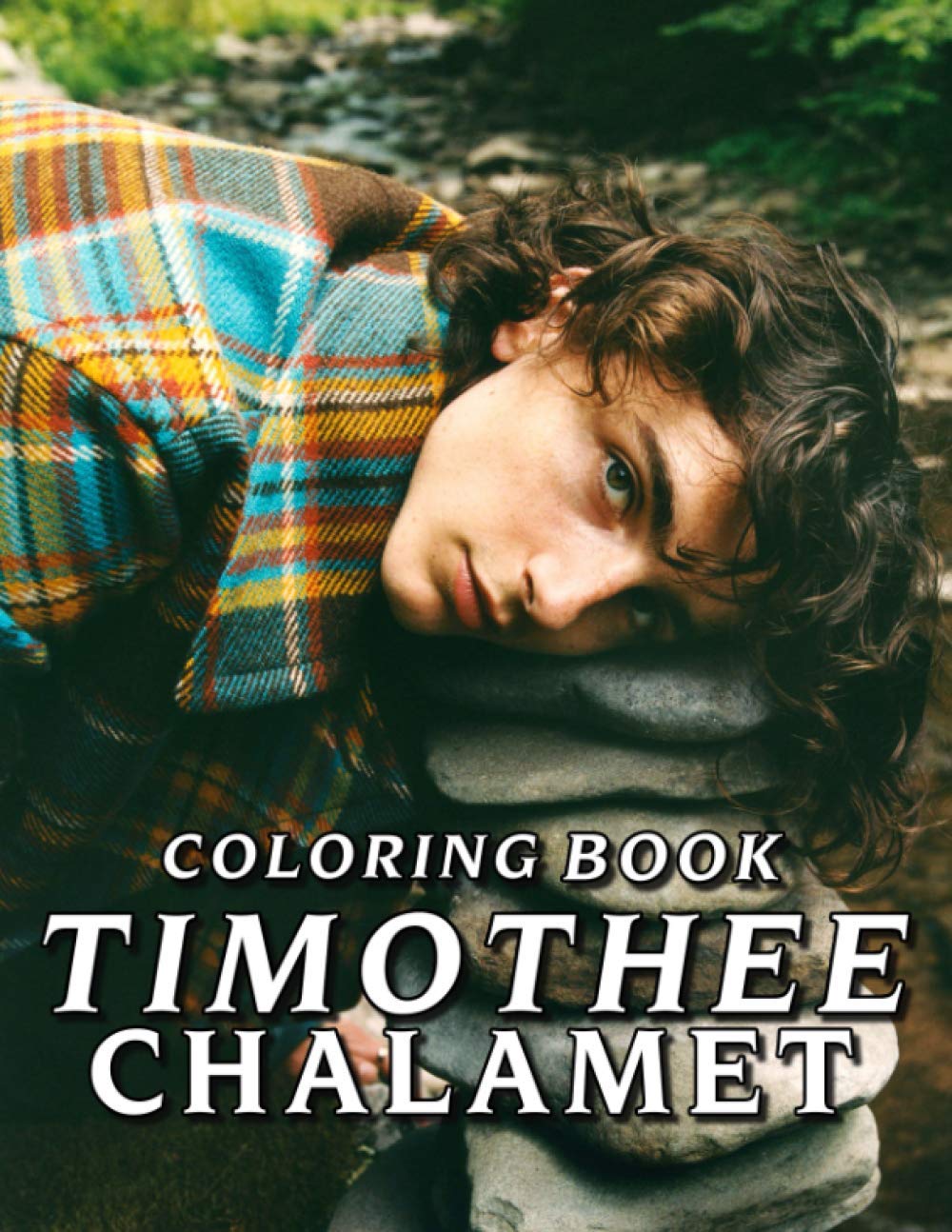 Timothee Chalamet Coloring Book: Easy, Stress Relieving Designs For ...