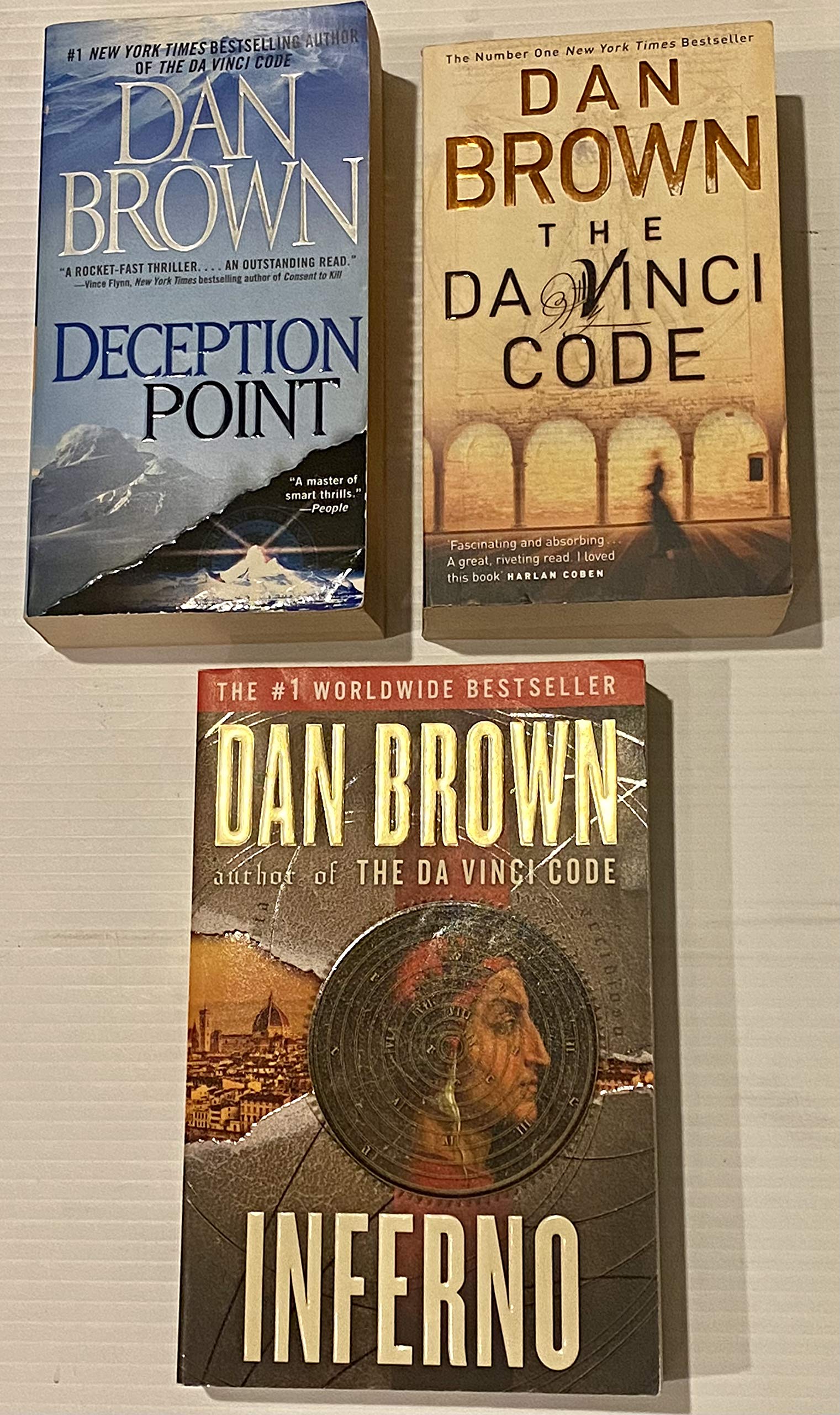 Dan Brown 3-Book Set: Deception Point / The da Vinci Code / Inferno by Dan Brown | Goodreads
