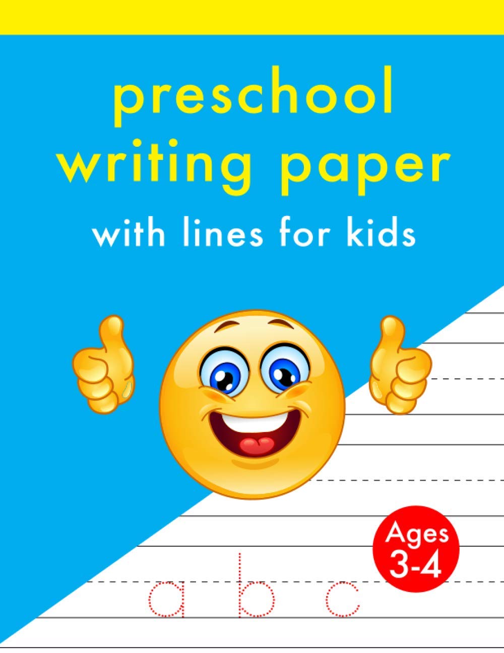 Preschool Writing Paper With Lines For Kids 105 Dotted Line Practice Preschool Writing Paper With Lines For Kids 105 Dotted Line Practice