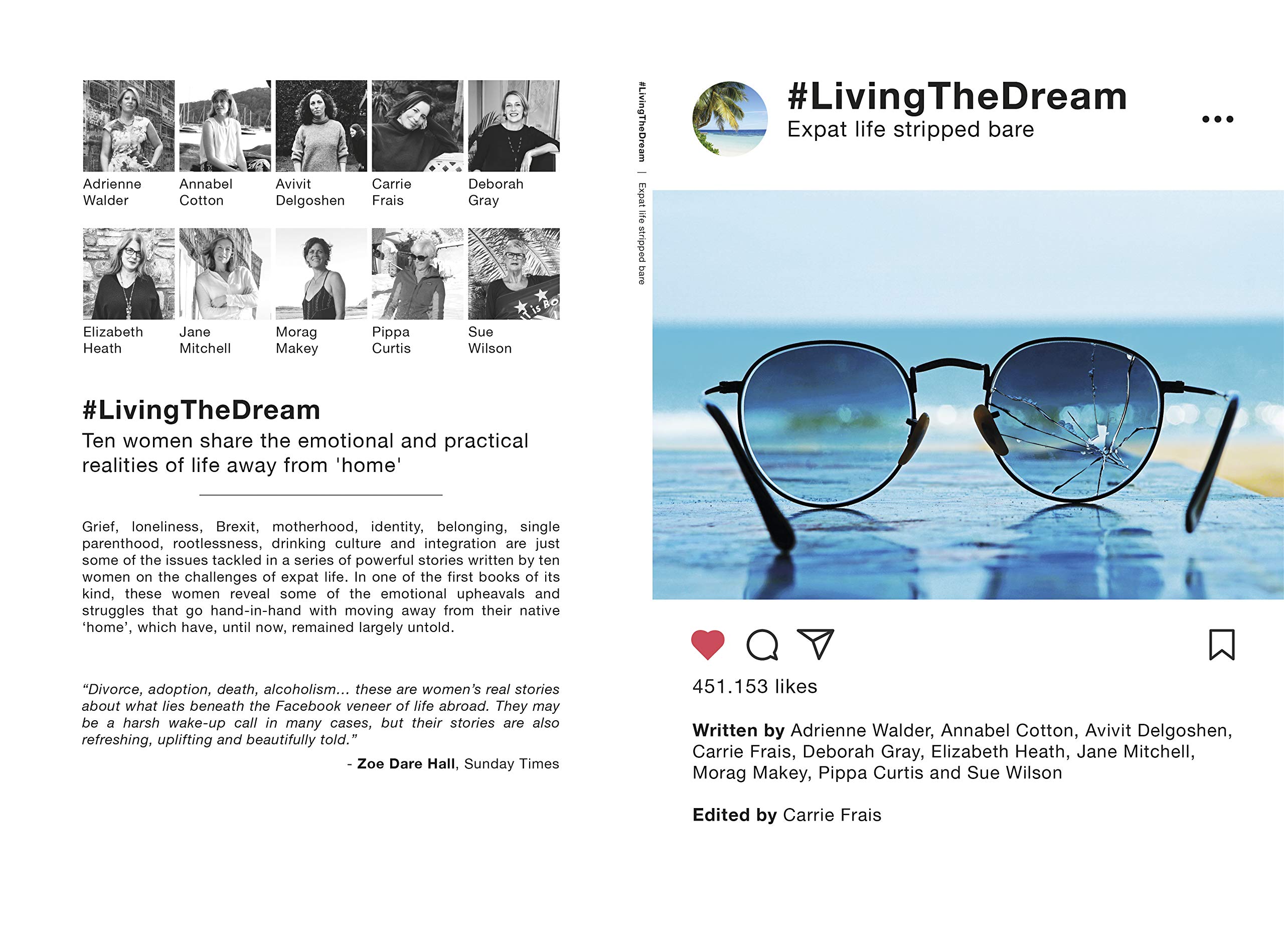 #LivingTheDream: Expat Life Stripped Bare by Carrie Frais | Goodreads