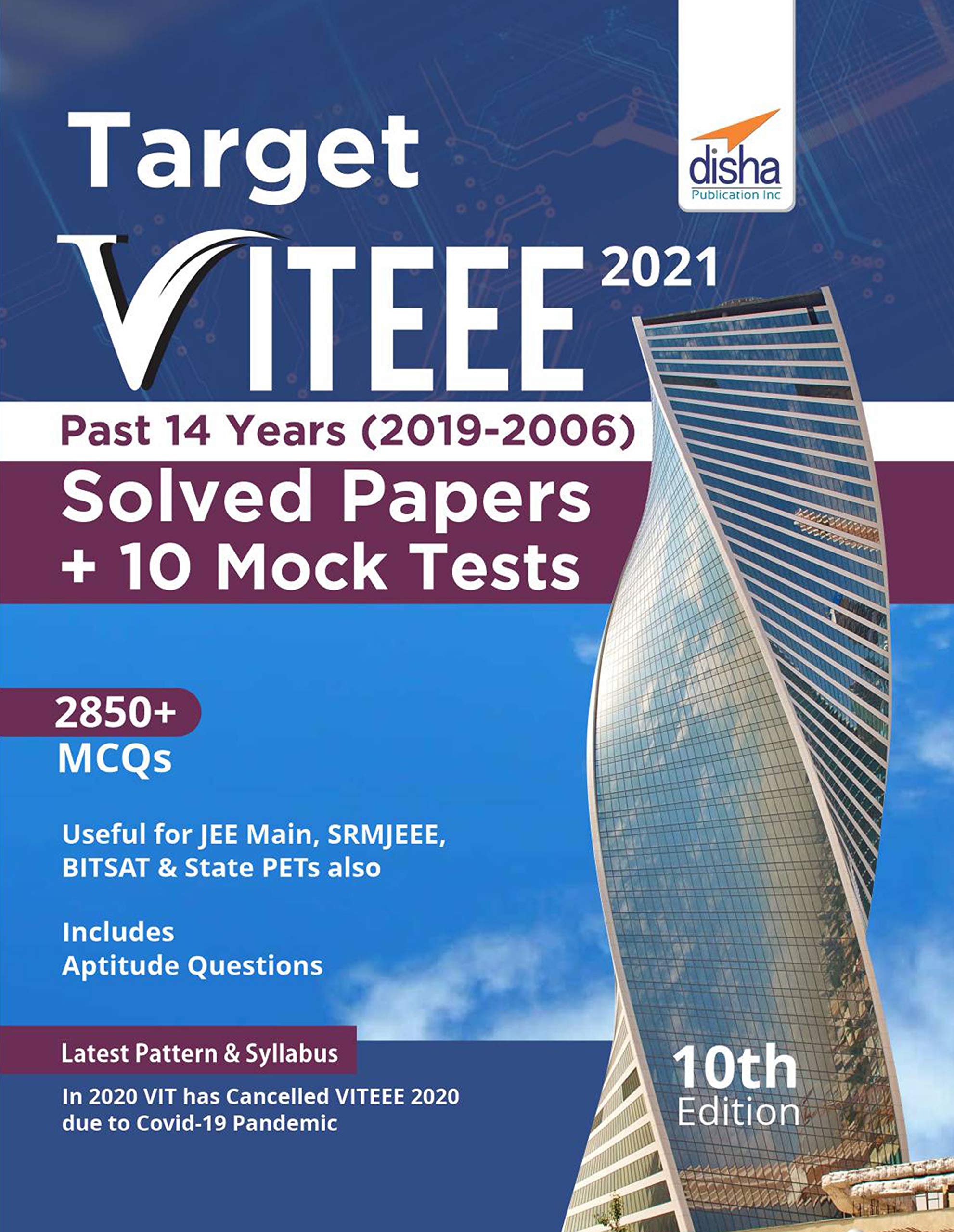 Target VITEEE 2021 - Past 14 Years (2019 - 2006) Solved Papers + 10 ...