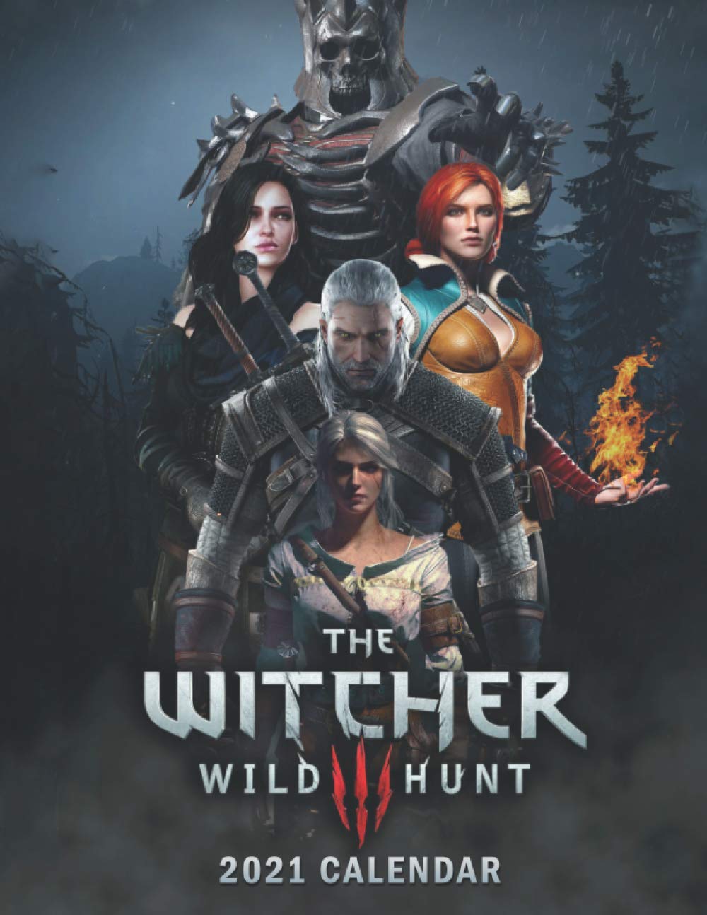 The Witcher Wild Hunt 2021 Calendar by Jessica Blum | Goodreads