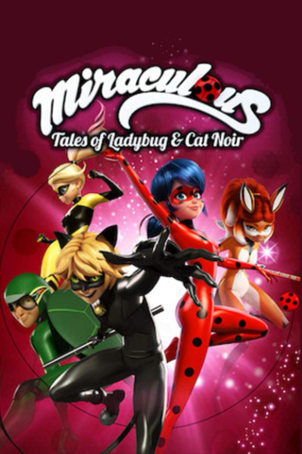 Miraculous Tales of Ladybug & Cat Noir: Writing Journal, Lined Notebook ...