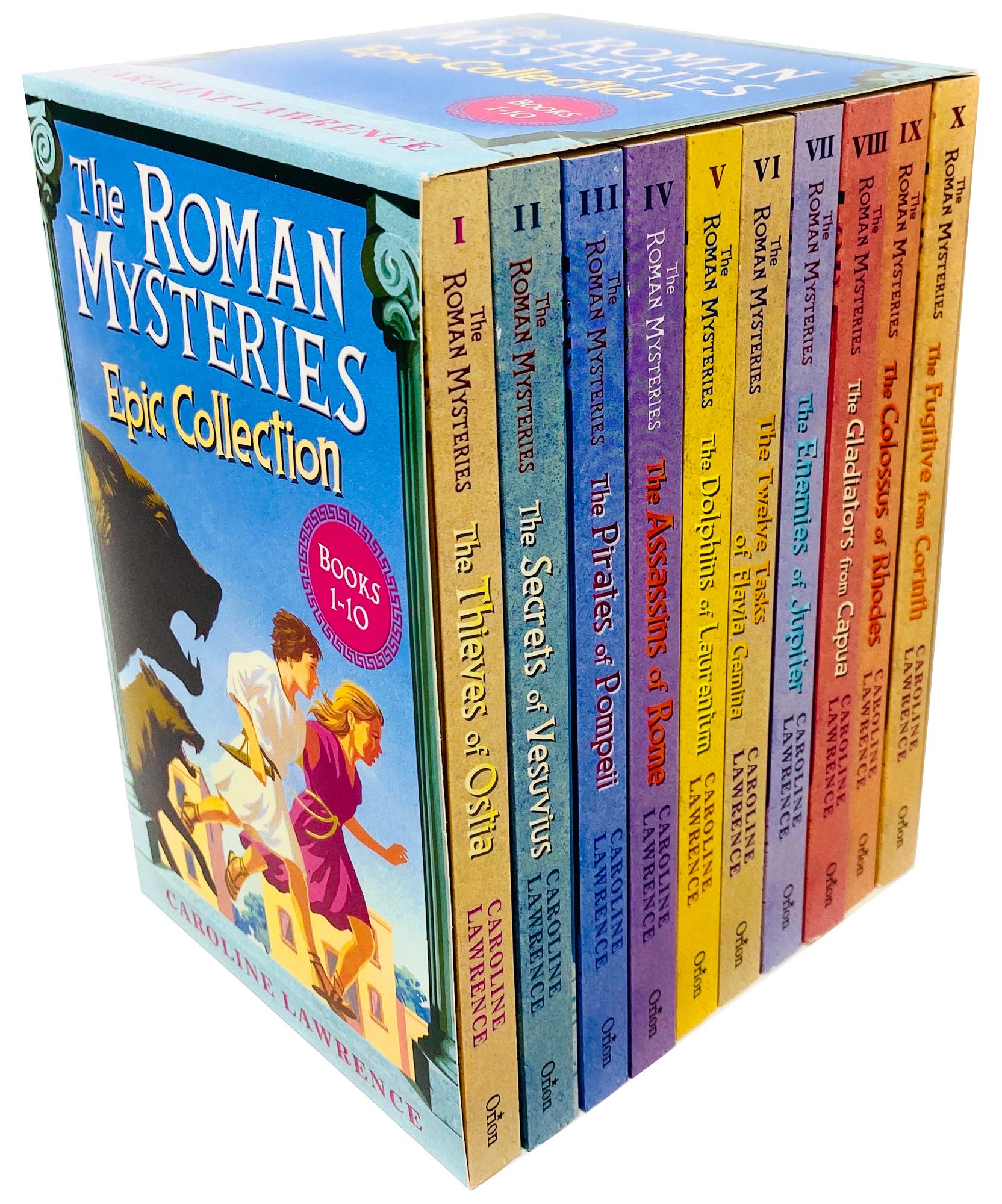 The Roman Mysteries Epic 10 Books Collection Box Set (Books 1 - 10) by ...