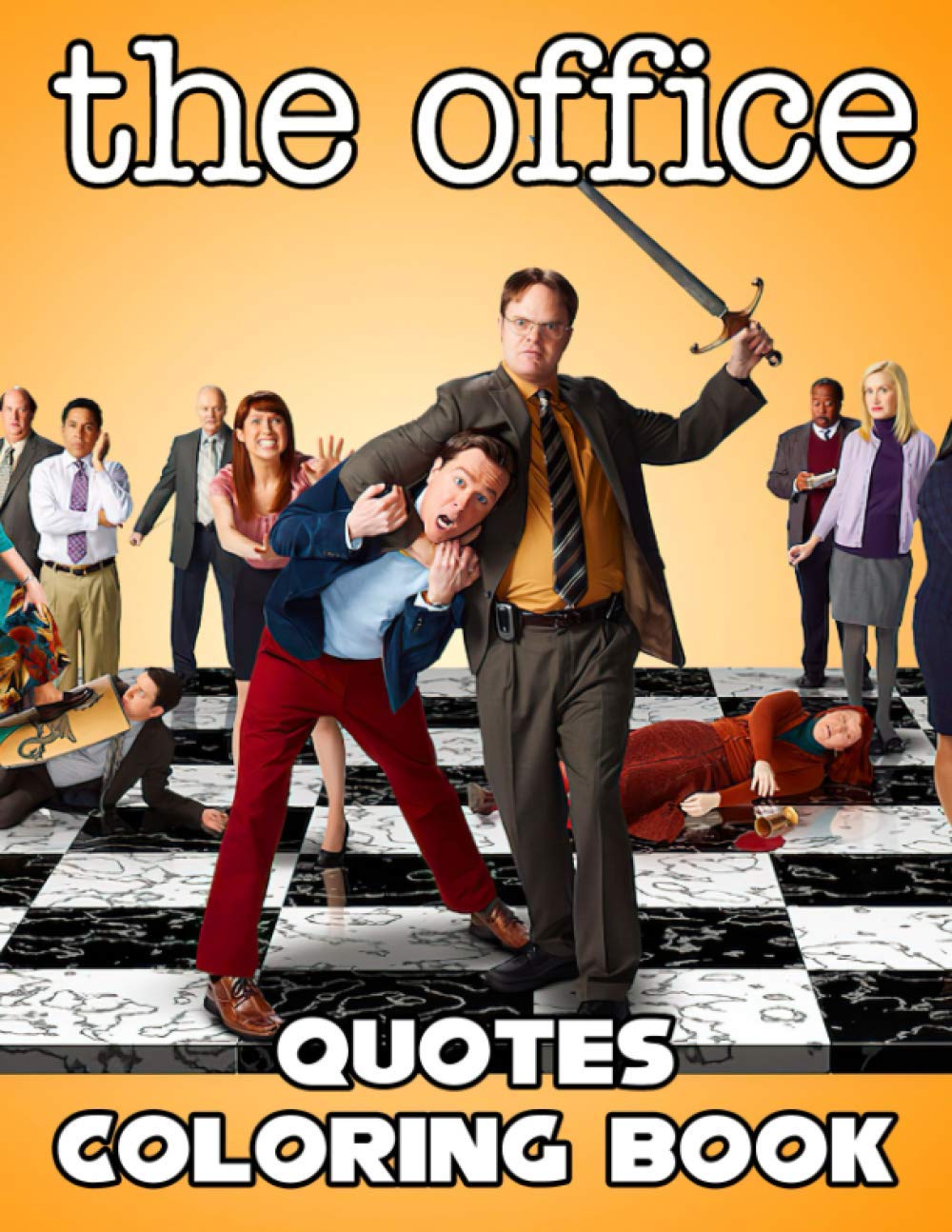 The Office Coloring Book: Add a New Way To Spend a Relaxing Time With ...