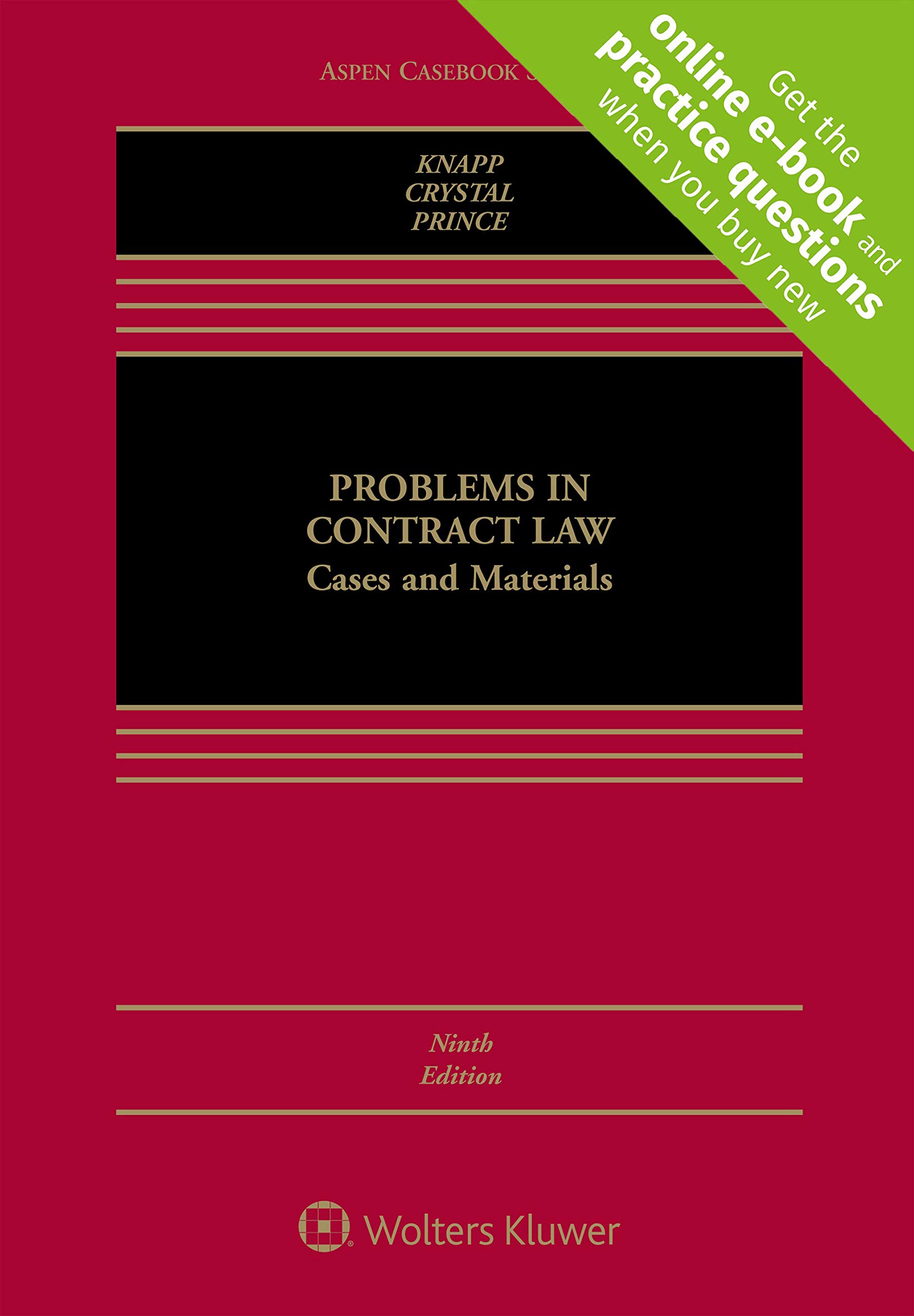 Problems in Contract Law: Cases and Materials, Ninth Edition [Connected ...