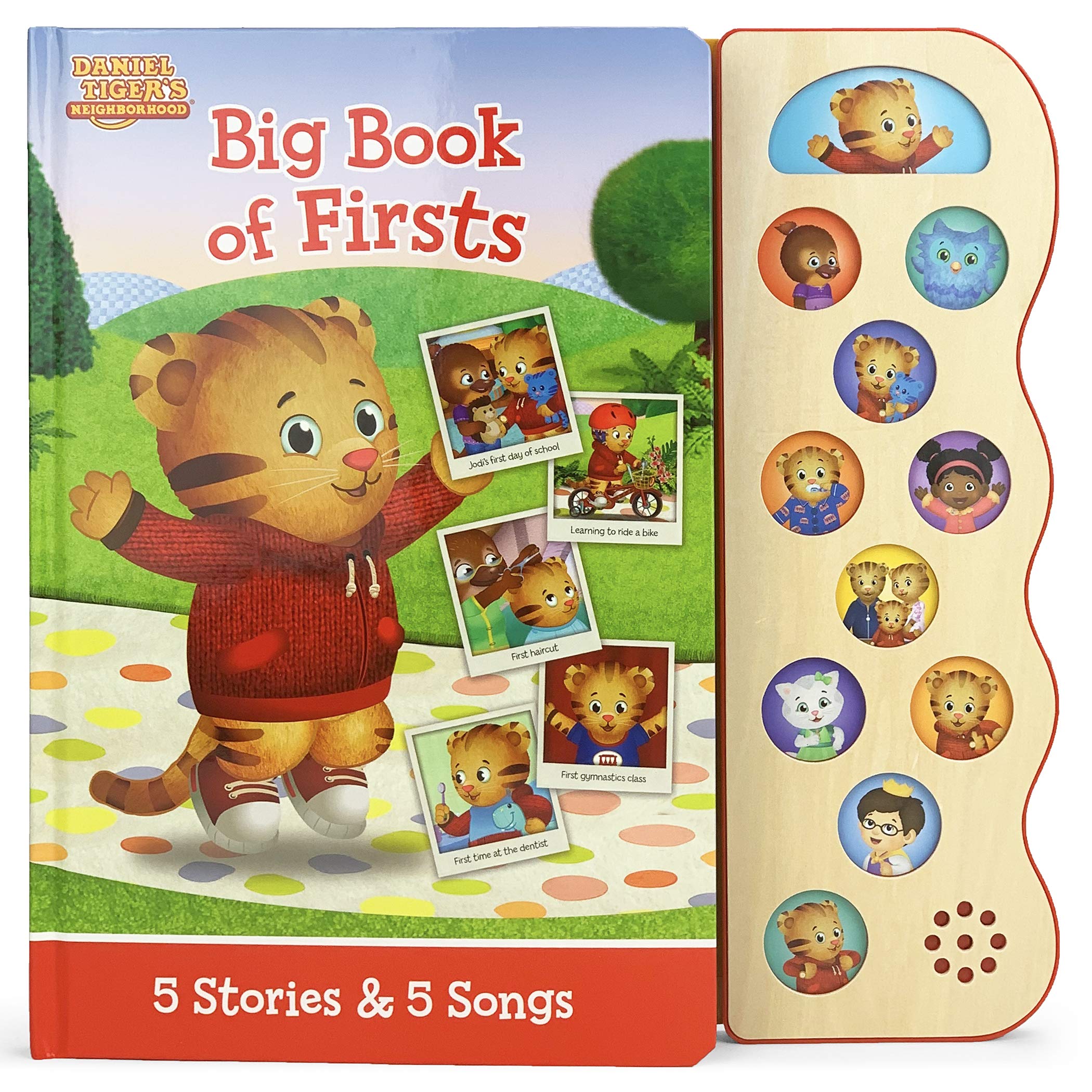 Daniel Tiger Big Book of Firsts for Toddlers: Let's Try New Things ...