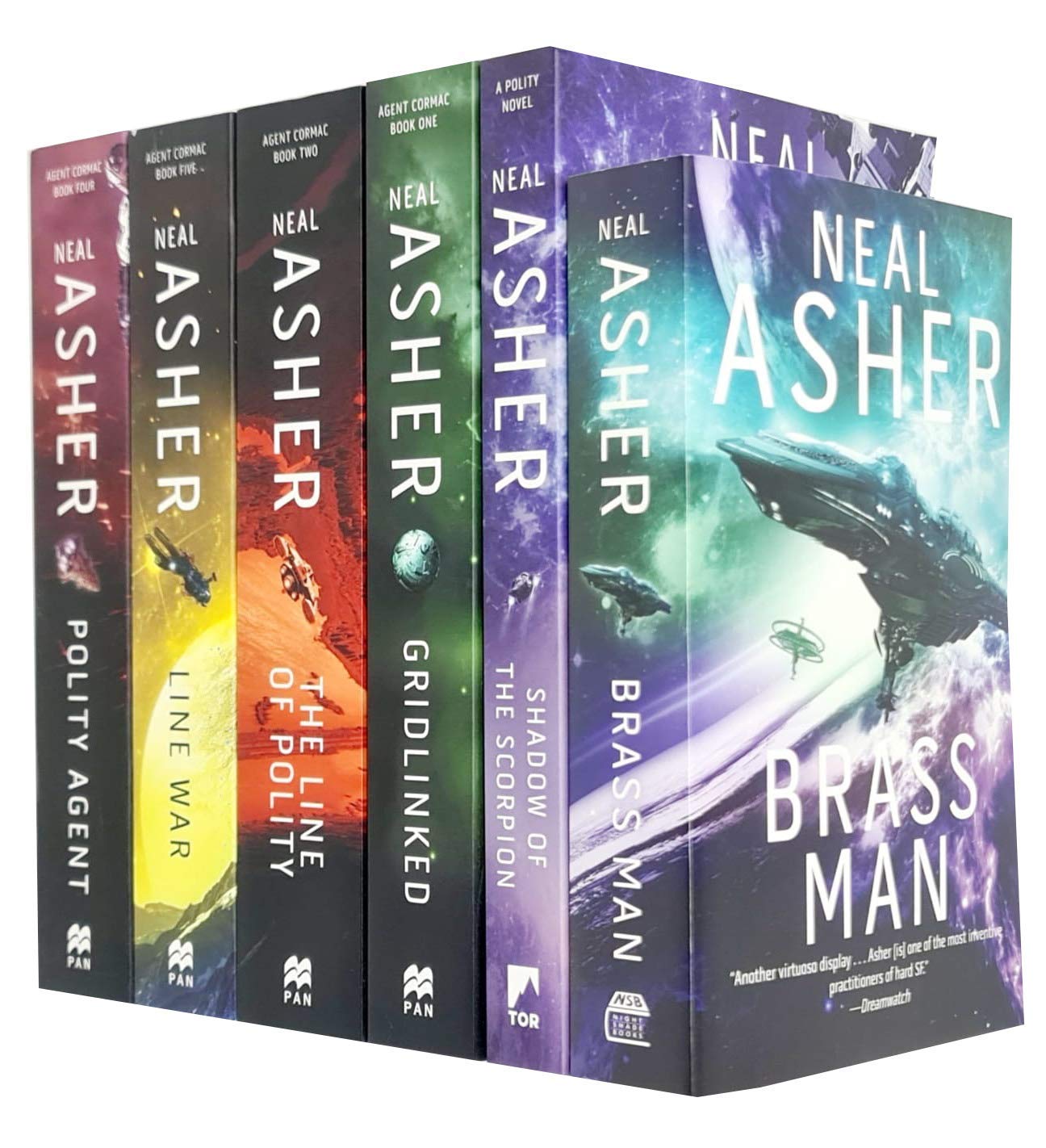 Agent Cormac Series 6 Books Collection Set by Neal Asher | Goodreads
