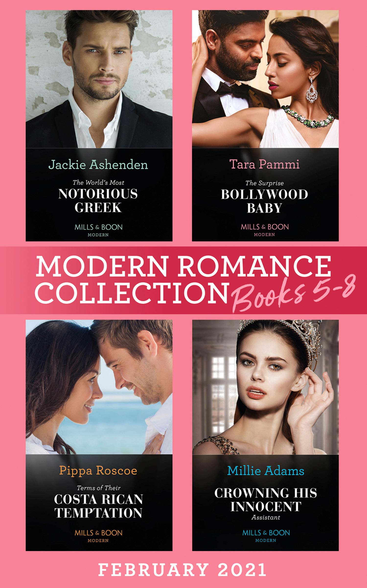 Modern Romance February 2021 Books 5-8: The Surprise Bollywood Baby ...