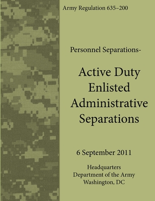 Active Duty Enlisted Administrative Separations by U.S. Department of ...