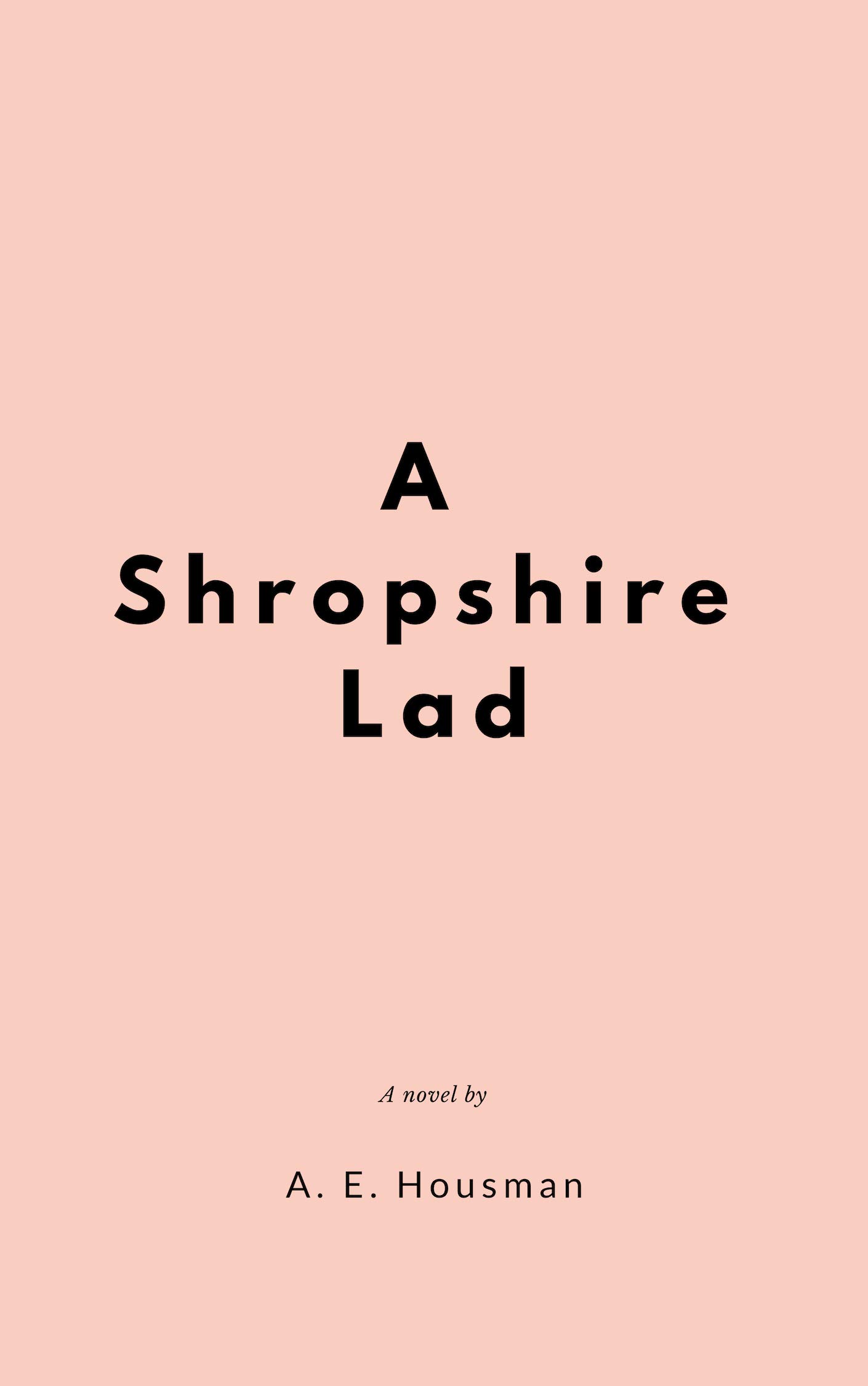 A Shropshire Lad (illustrated) by A.E. Housman | Goodreads