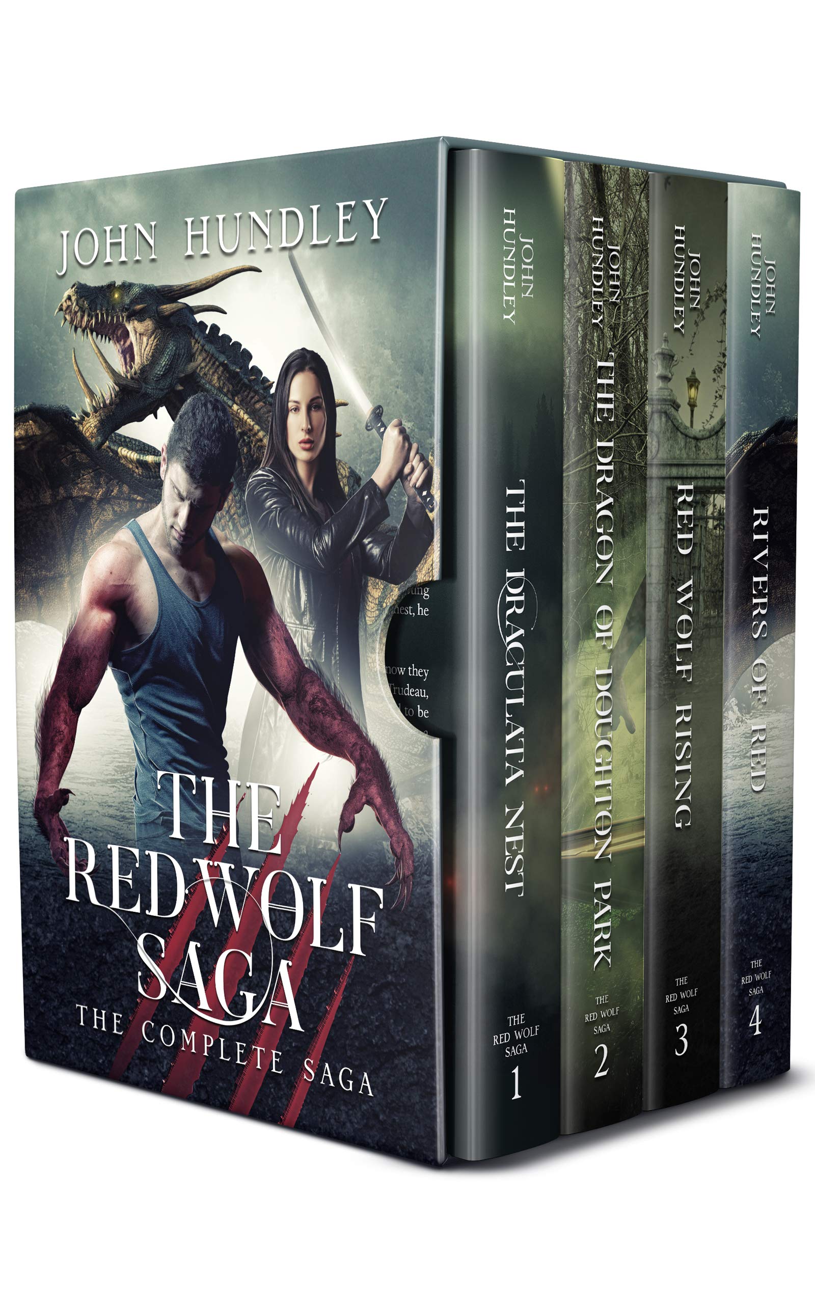 The Red Wolf Saga: A Paranormal Urban Fantasy Adventure by John Hundley ...