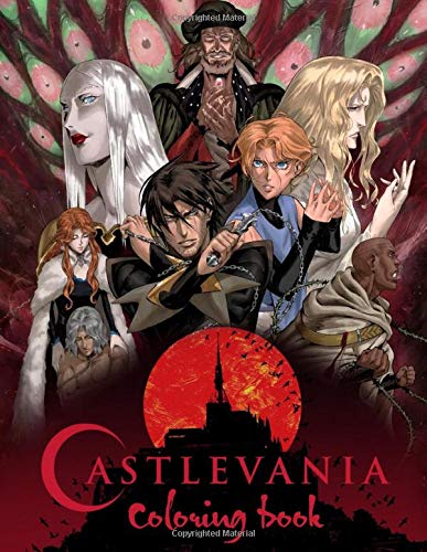 Castlevania Coloring Book: Impressive Coloring Books For Adults, Teens ...