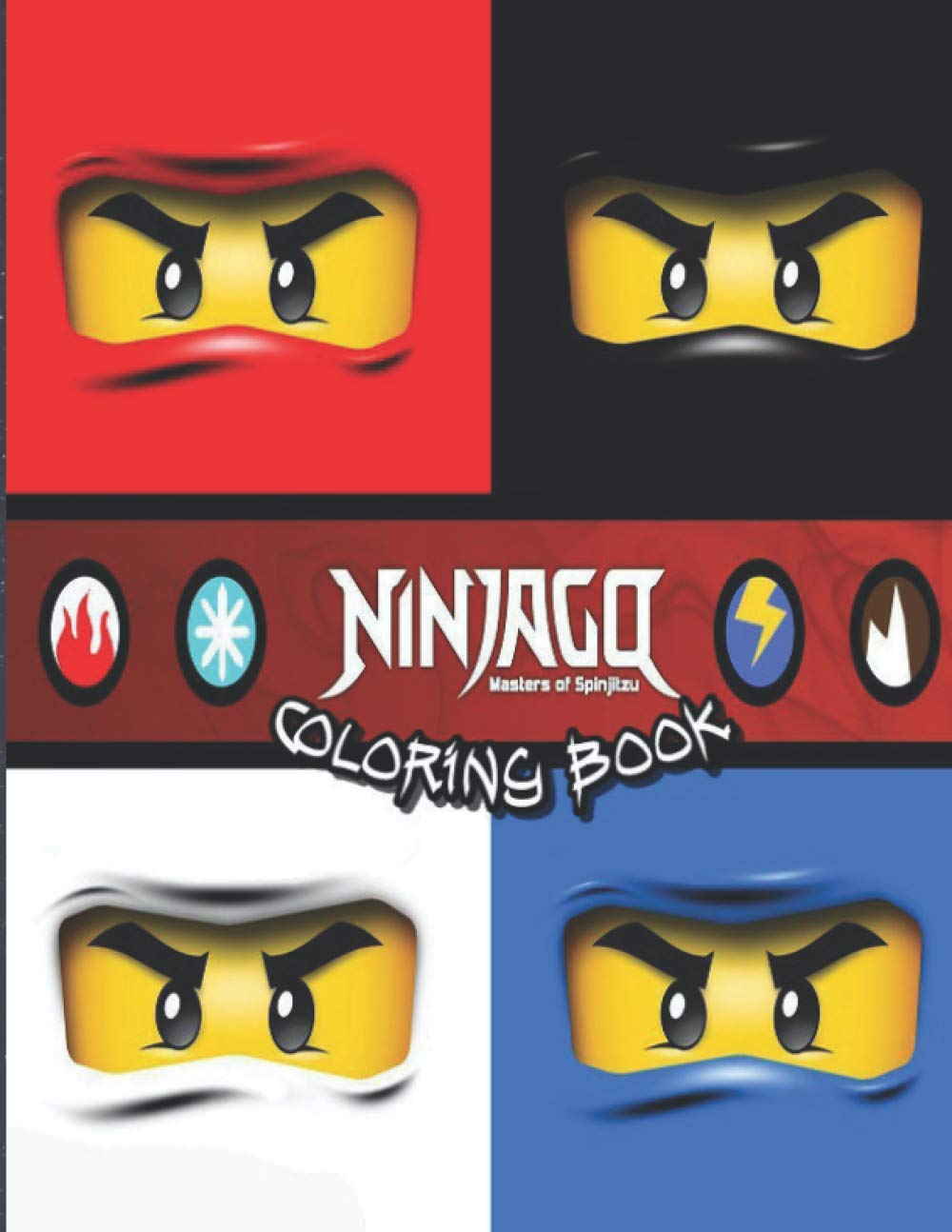 Ninjago coloring Book: The latest high quality images of NINJAGO for ...