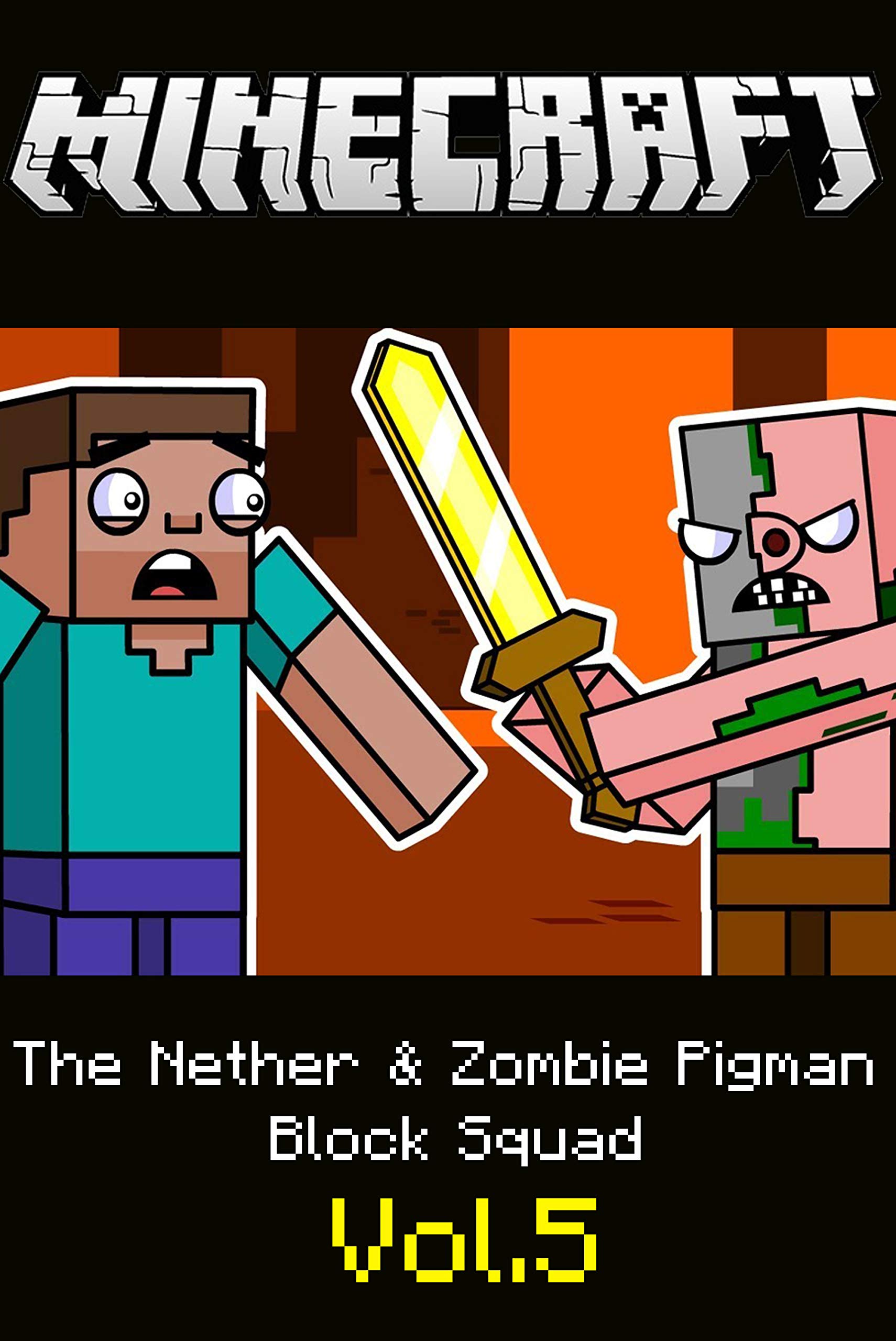 The Nether & Zombie Pigman | Block Squad: Funny Story Comics Vol 5 by ...