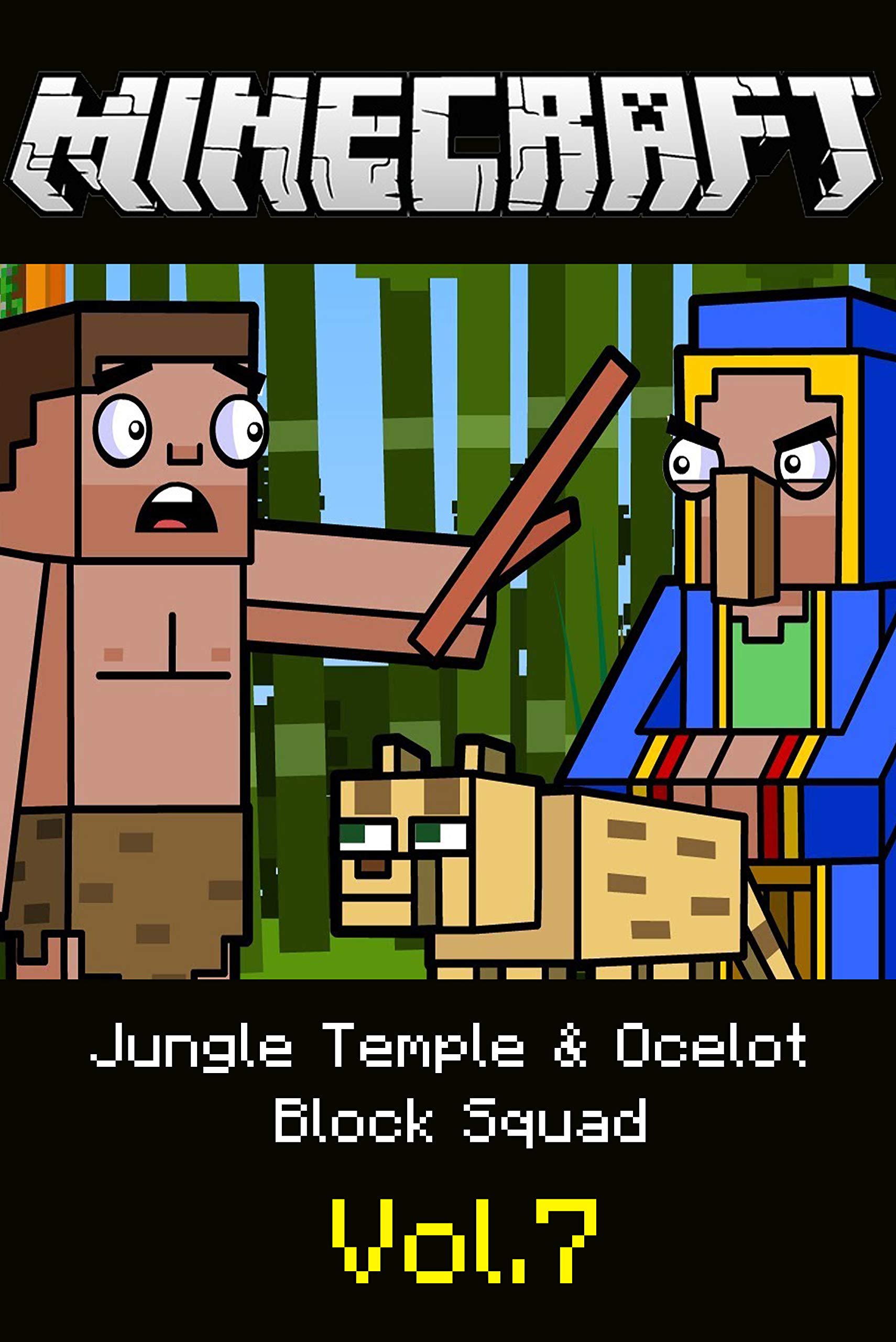 Jungle Temple & Ocelot | Block Squad: Funny Story Comics Vol 7 by Haru ...