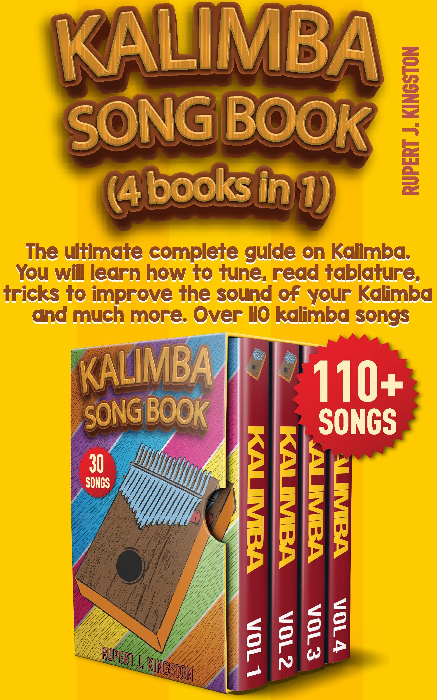 KALIMBA SONG BOOK (4 BOOKS IN 1): The ultimate complete guide on ...
