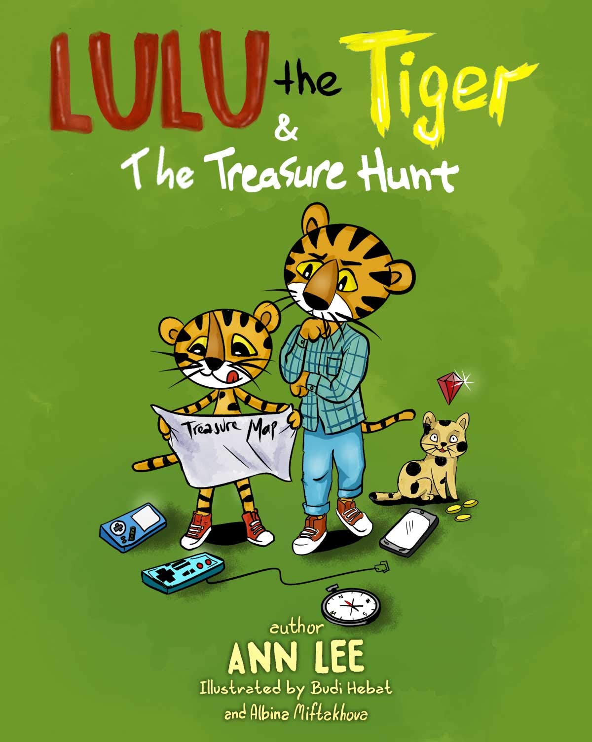 LULU the Tiger & The Treasure Hunt: A Children's Book about Family ...