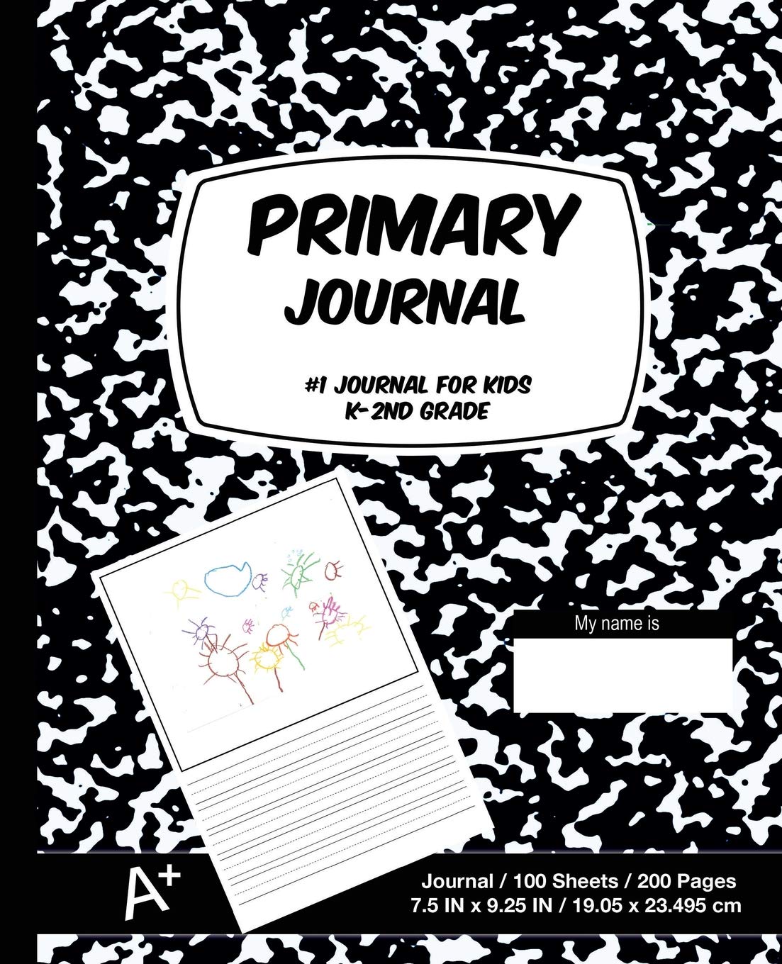 Primary Journal: Draw & Write (Black Cover) by P2G Publishing | Goodreads