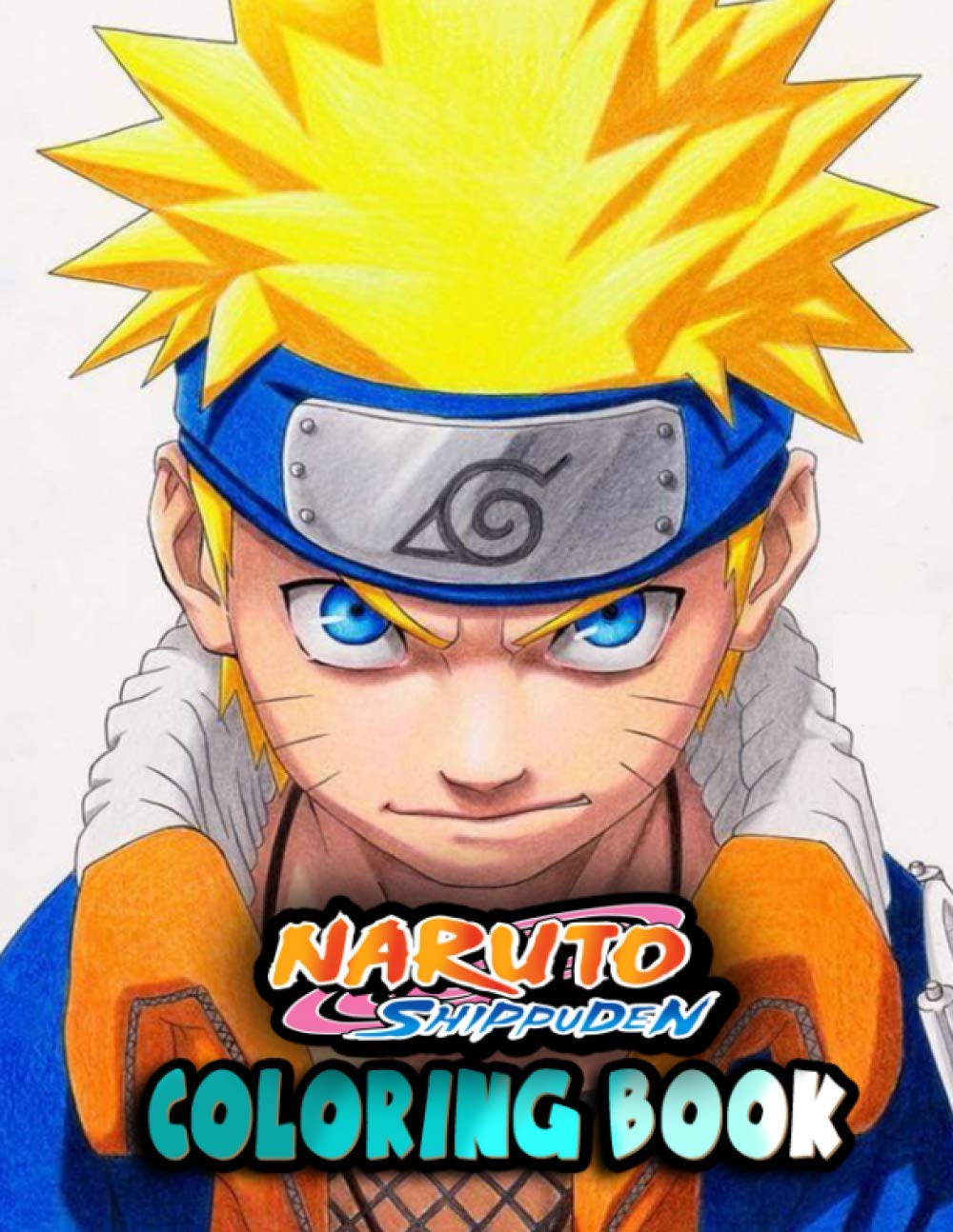 Naruto Shippuden Coloring Book: Naruto Shippuden Manga Coloring Book ...