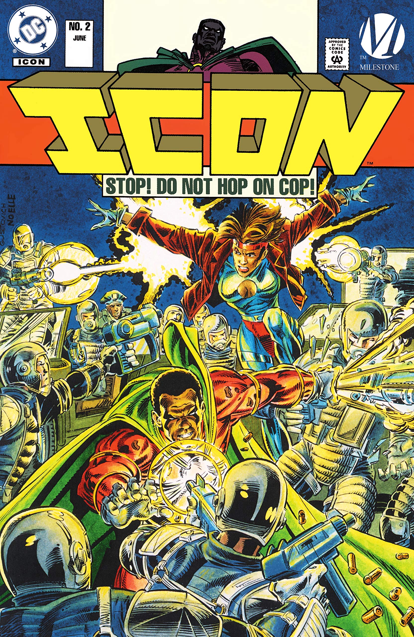 Icon (1993-1997) #2 by Dwayne McDuffie | Goodreads