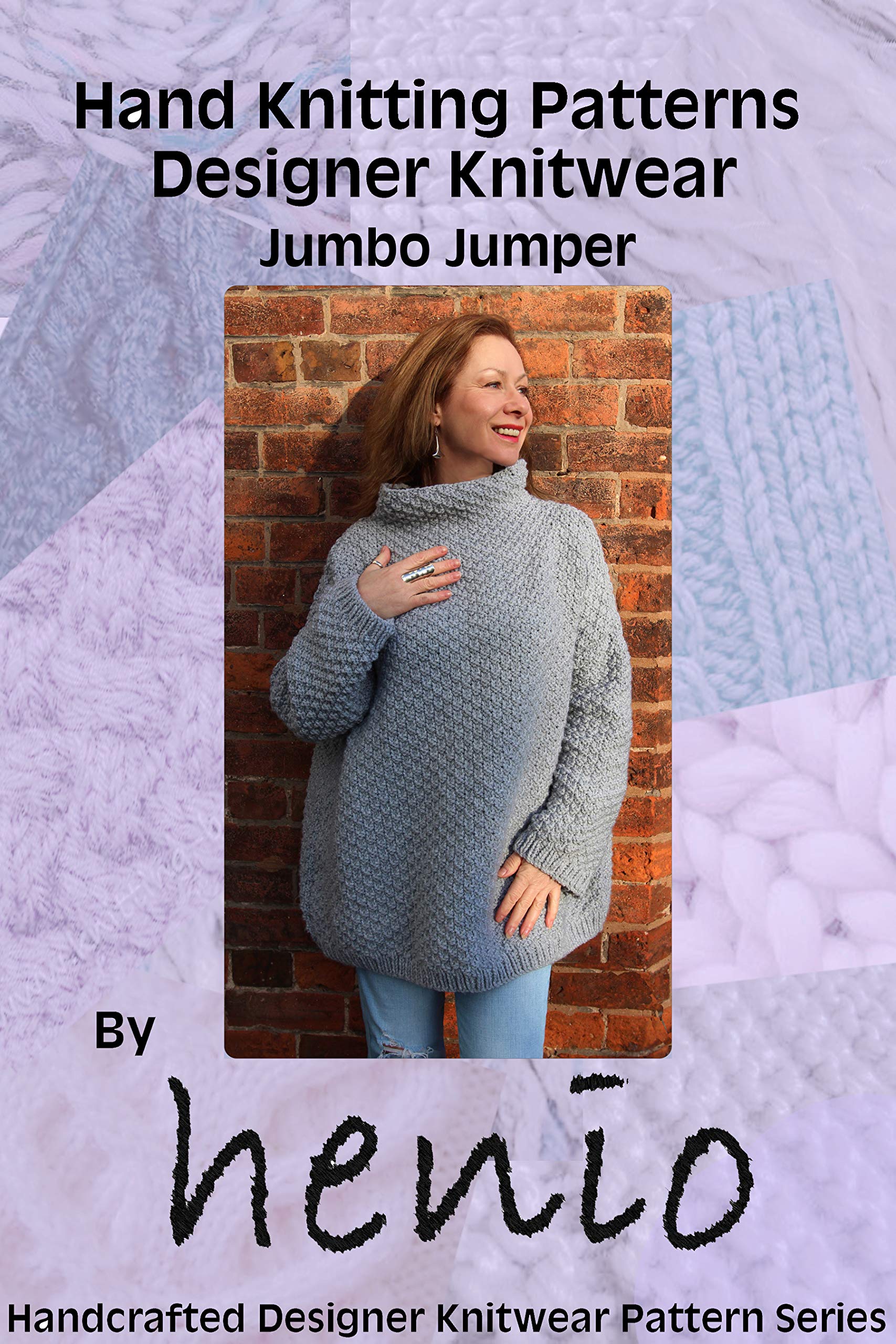 Hand Knitting Pattern: Designer Knitwear: Jumbo Jumper by Marianne ...