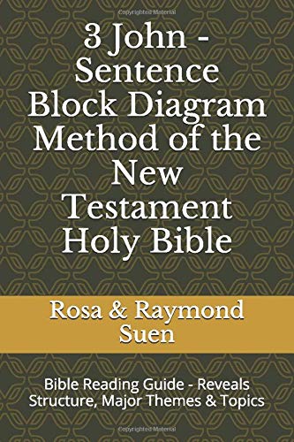 3 John - Sentence Block Diagram Method of the New Testament Holy Bible ...