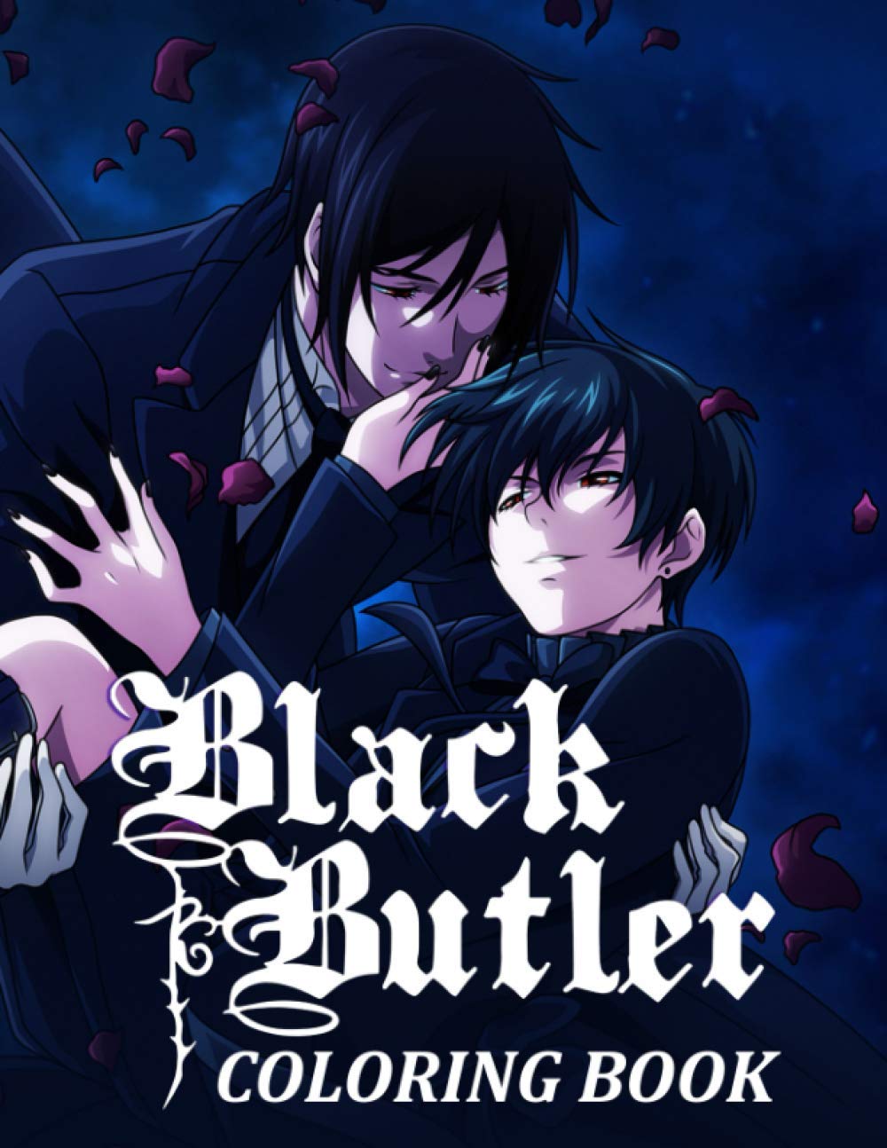 Black Butler Coloring Book: A Fantastic Coloring Book For Adults ...