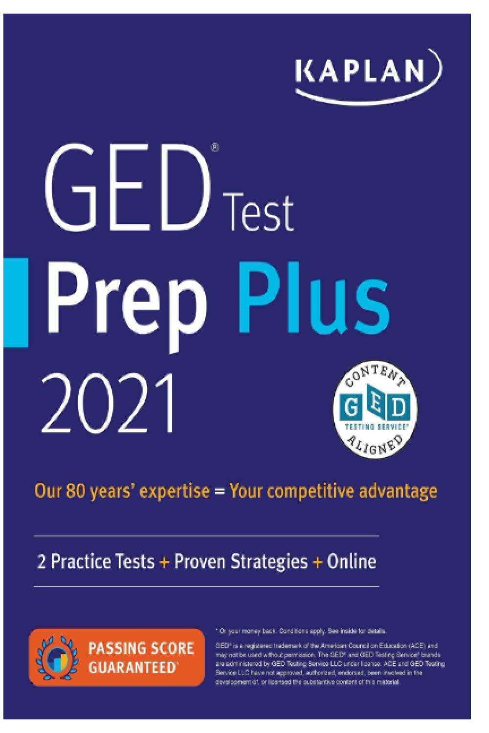 GED Test Prep Plus 2021: 2 Practice Tests + Proven Strategies + Online ...