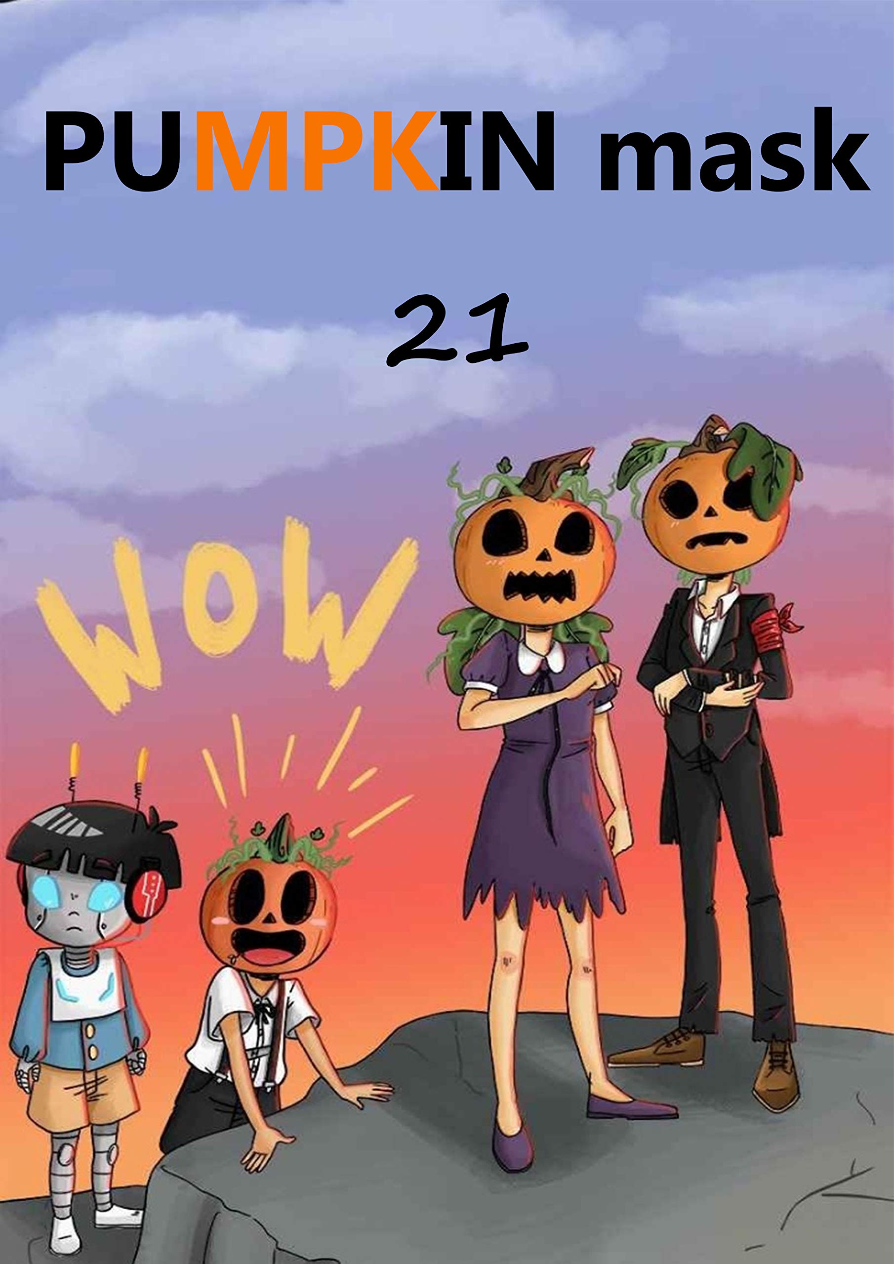 Pumpkin mask 21: A squirrel world where a pumpkin bird attacks the pumpkin farm by mohamed ...