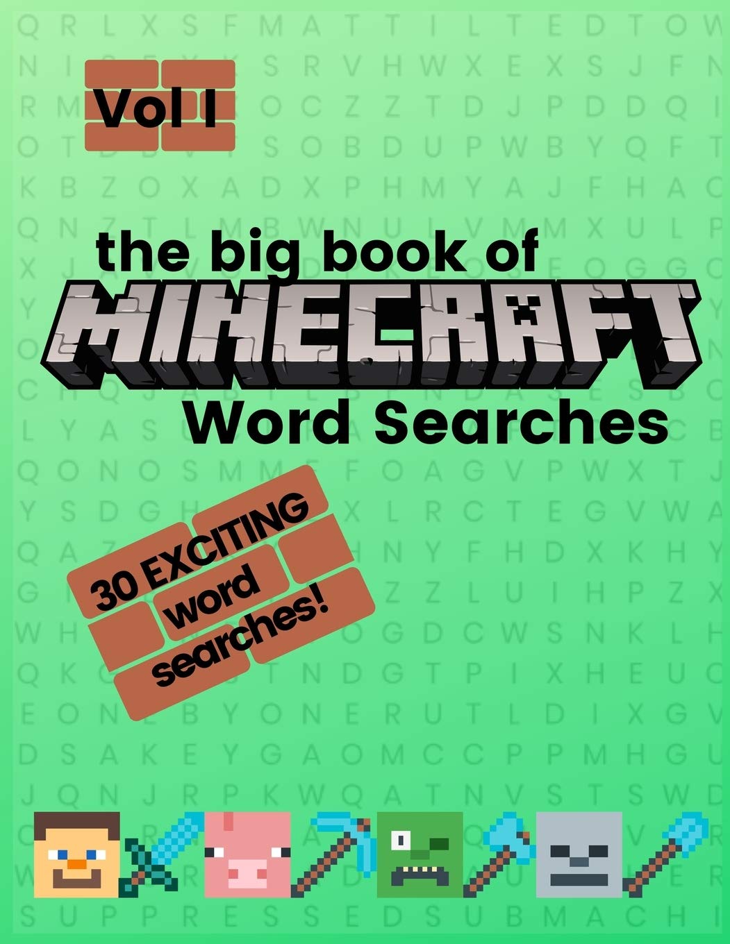 The Big Book of Minecraft Word Searches: Volume I: FUN Minecraft word ...