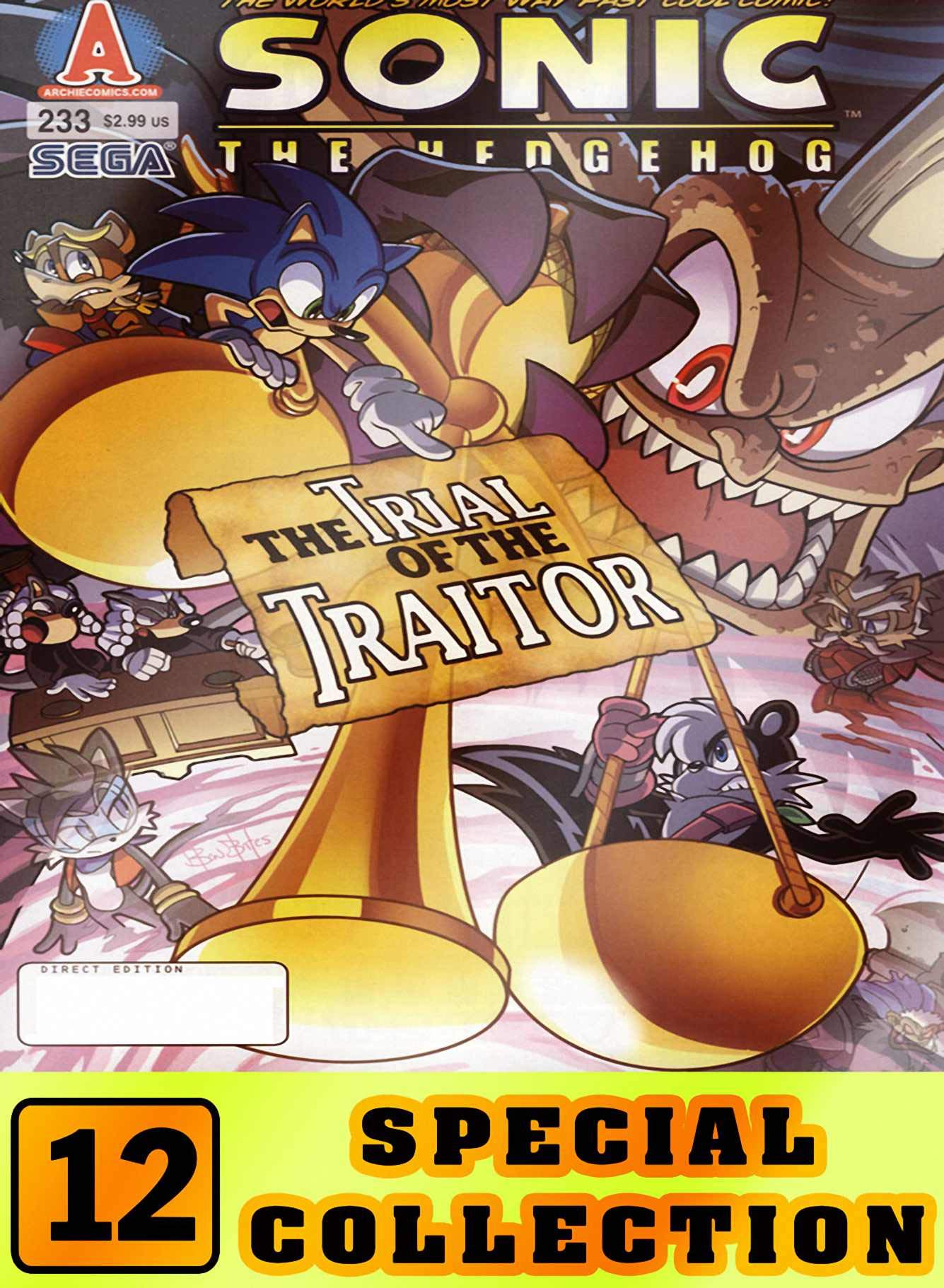 Sonic Hedgehog Special: Collection 12 Comic Cartoon Graphic Novels ...