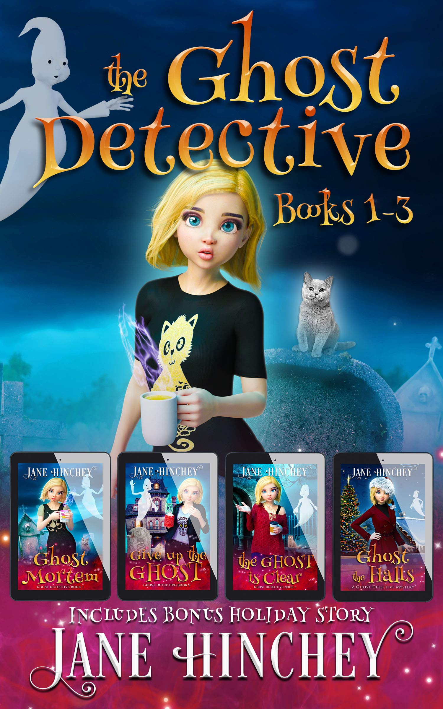 The Ghost Detective Books 1-3 Special Boxed Edition: Three Fun Cozy ...