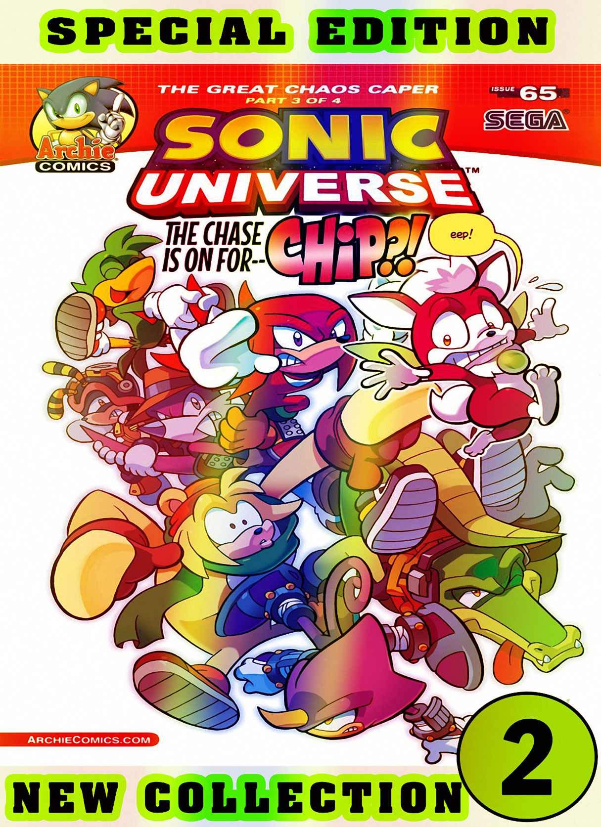 Universe Sonic Collection: Book 2 2020 Edition Great Cartoon Comic ...