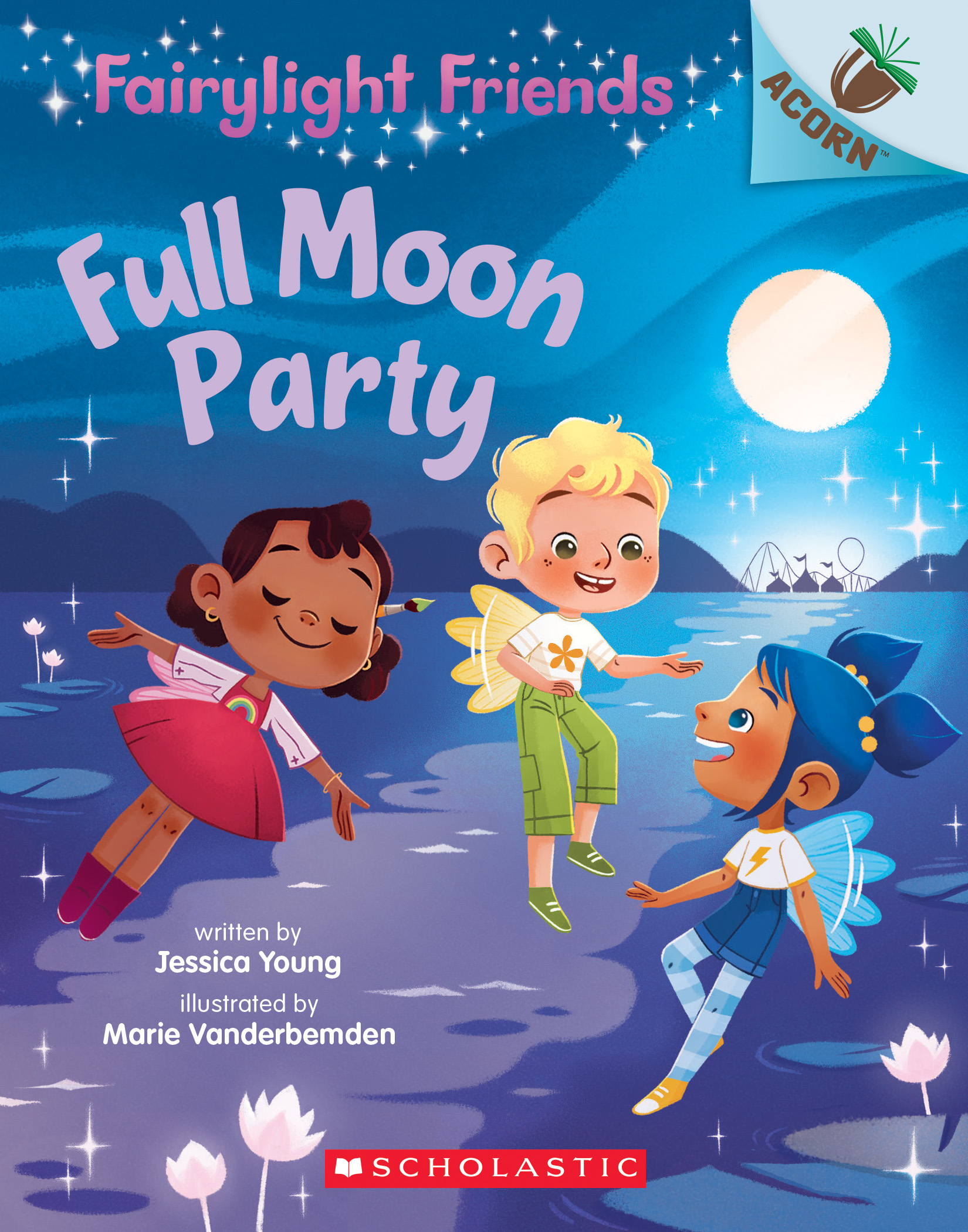 Full Moon Party: An Acorn Book (Fairylight Friends #3) by Jessica Young ...