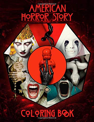 American Horror Story Coloring Book: Great Gift For Adults Fans Who ...