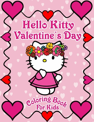 Hello Kitty Valentines Day Coloring Pages