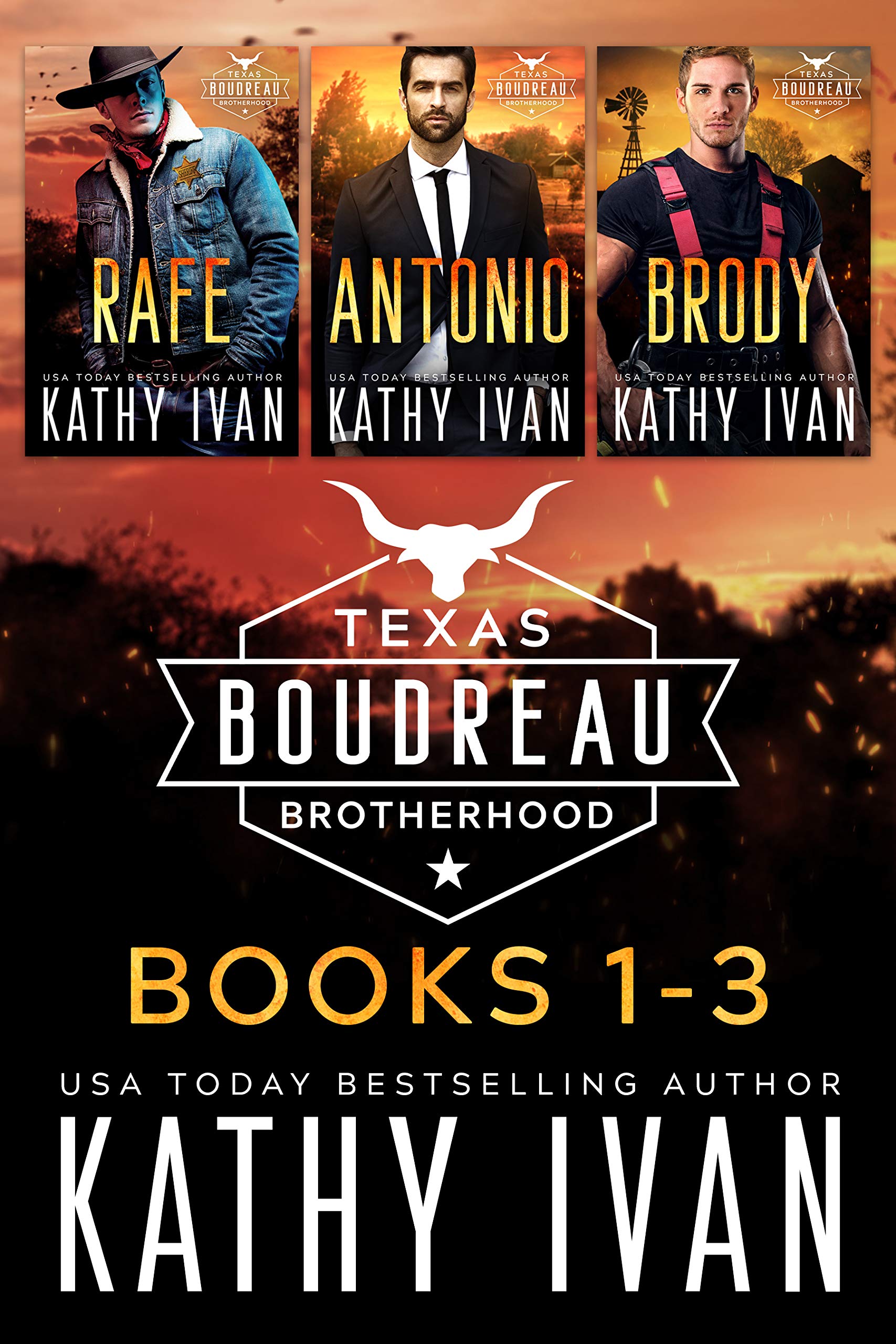 Texas Boudreau Brotherhood Books 1 - 3 by Kathy Ivan | Goodreads