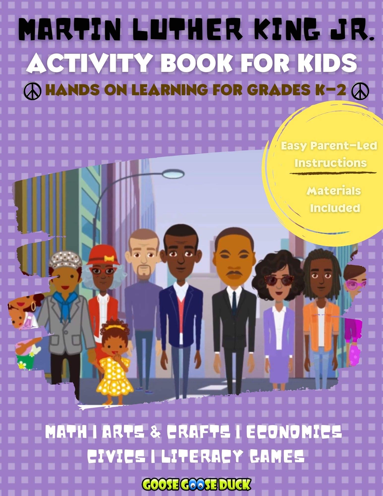 Martin Luther King Jr. Activity Pack For Kids: [MLK GAMES, ACTIVITIES ...