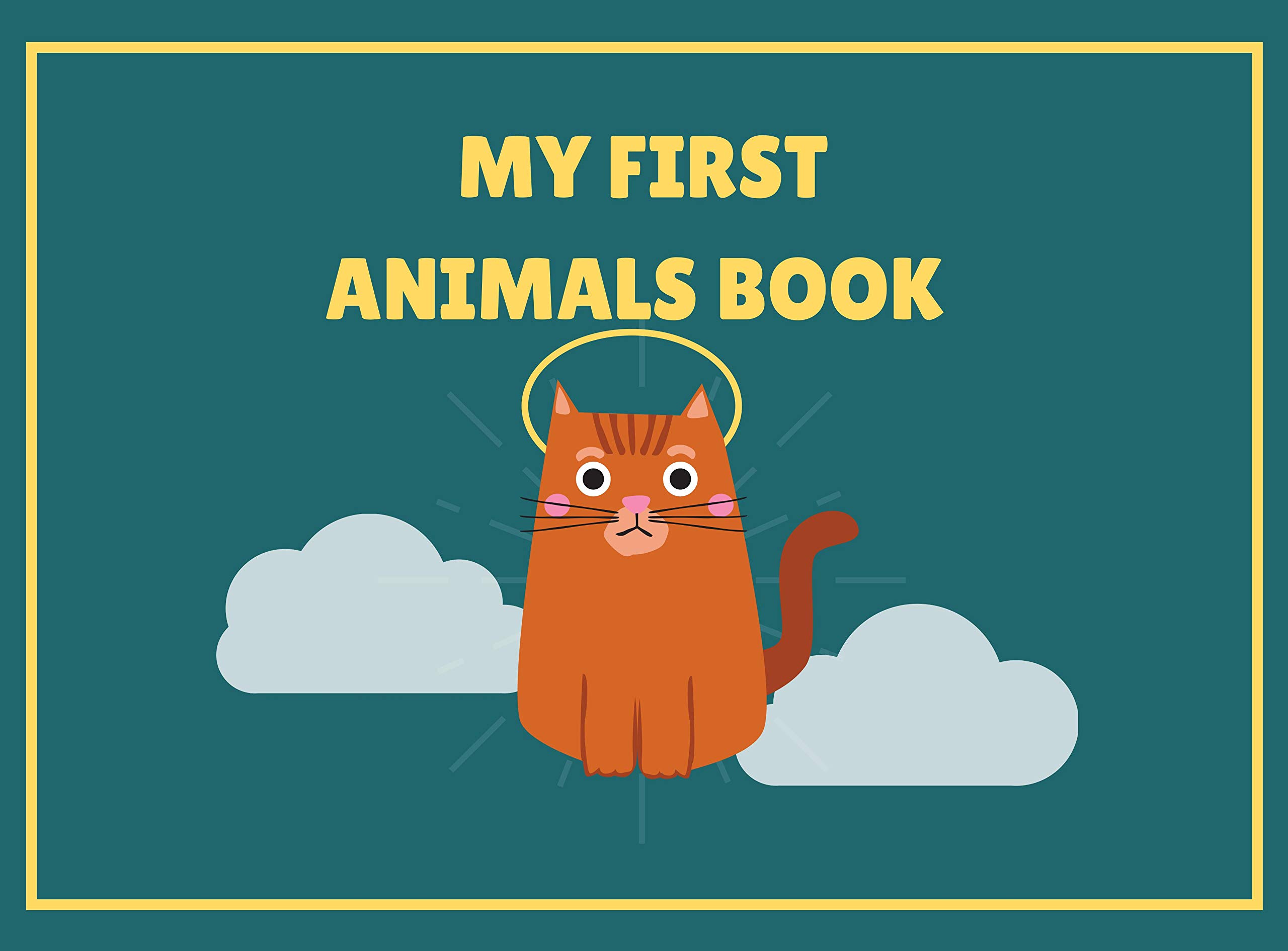 MY FIRST ANIMALS BOOK : Big Wordbook for Toddlers, by divona anna ...