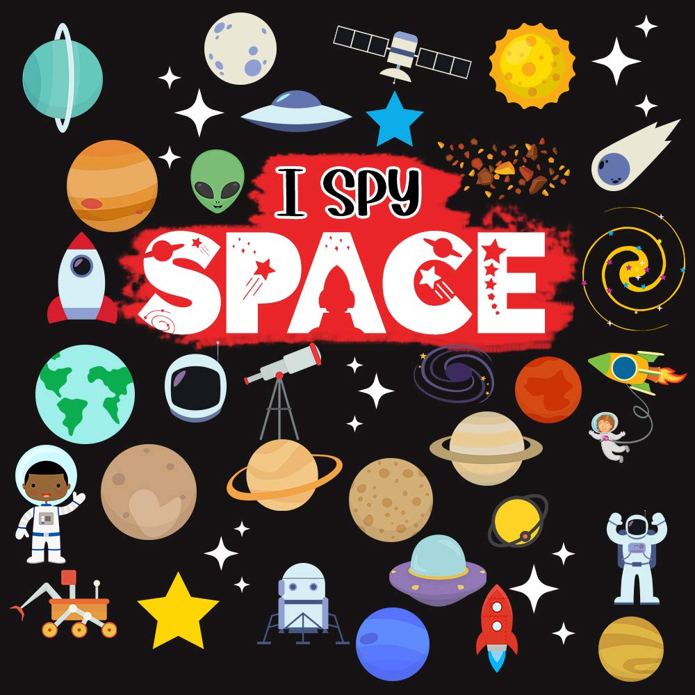 I Spy Space: Picture Riddles Book For Smart Kids by Foxes Publishing ...