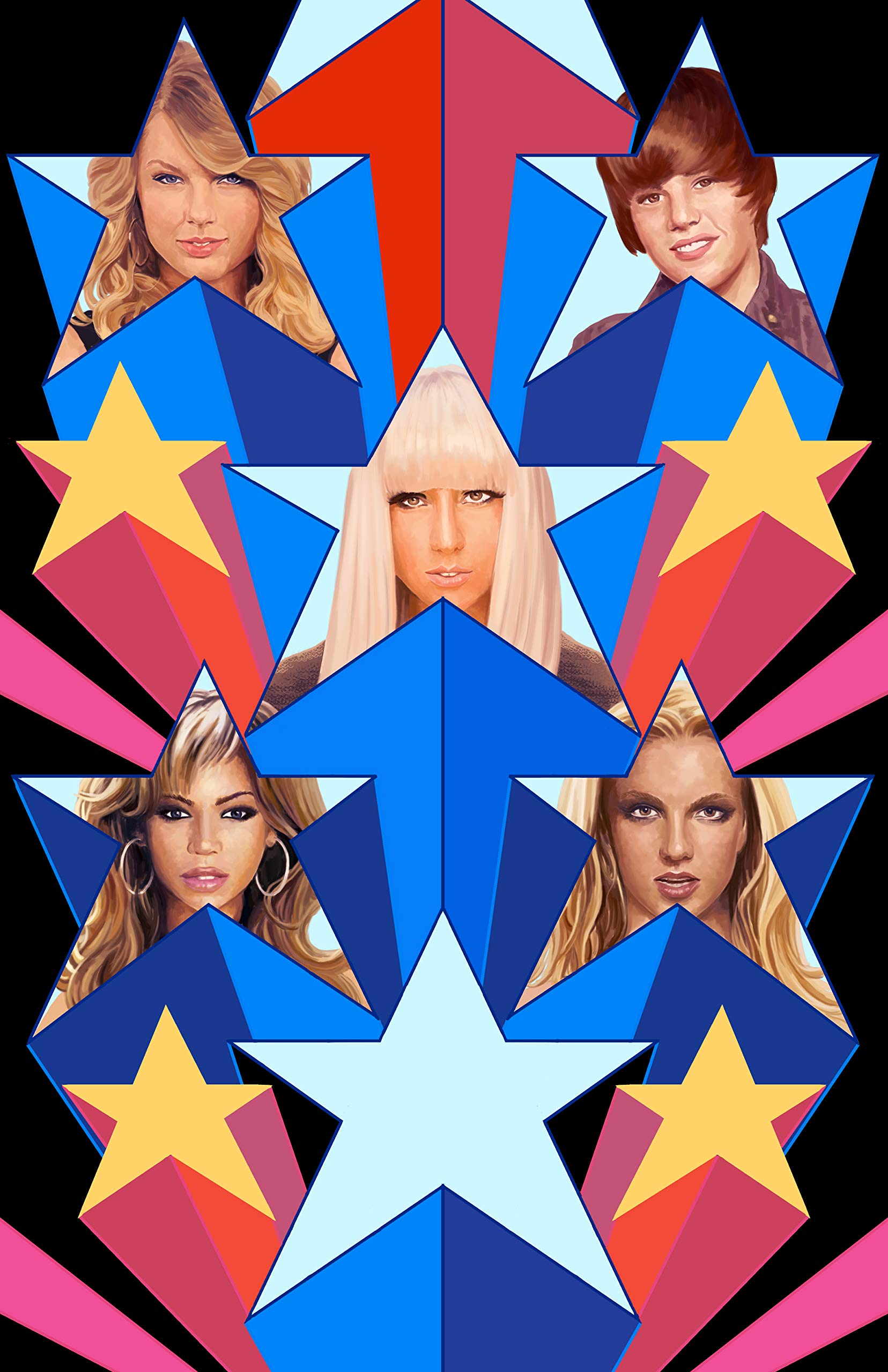FAME: Pop Stars #1: Pop Star: Volume 1: Taylor Swift, Lady Gaga, Justin ...