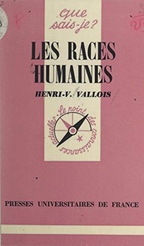 Les Races Humaines by Henri Victor Vallois | Goodreads